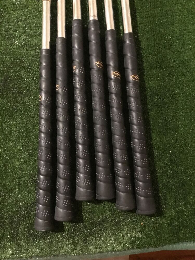 Tour Model II Red Dot Irons Set (5-PW) Stiff S300 Gold Plus Steel ...