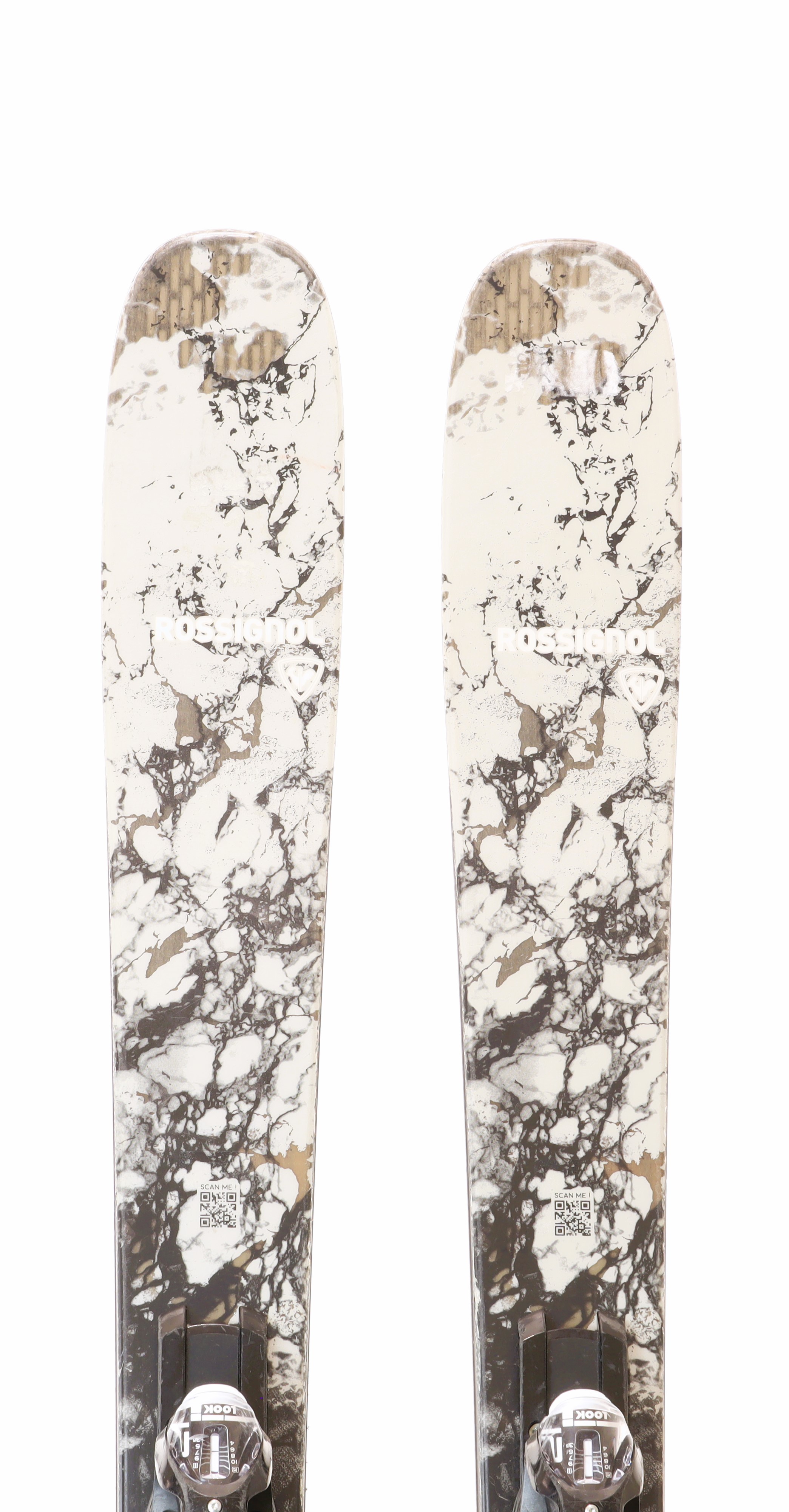 Used 2022 Rossignol Black Ops Escaper skis w/ Look NX 12 bindings, Size ...