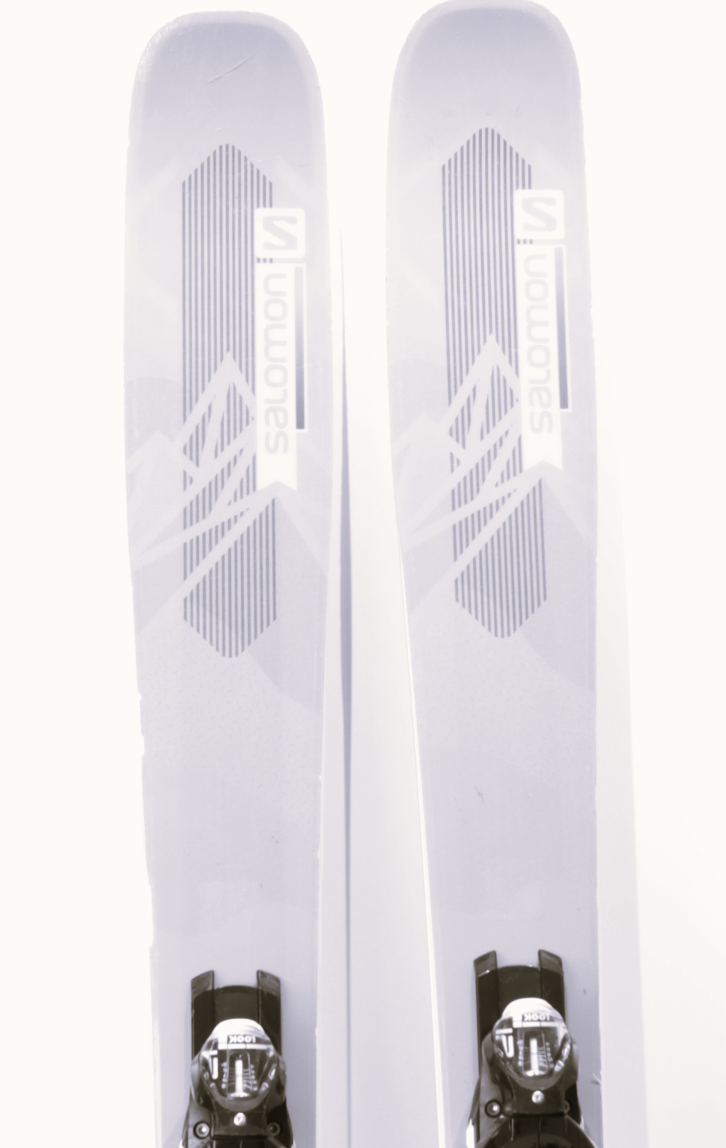 Used 2022 Salomon QST Lumen 99 skis w/ Look NX 12 bindings, Size 159 ...