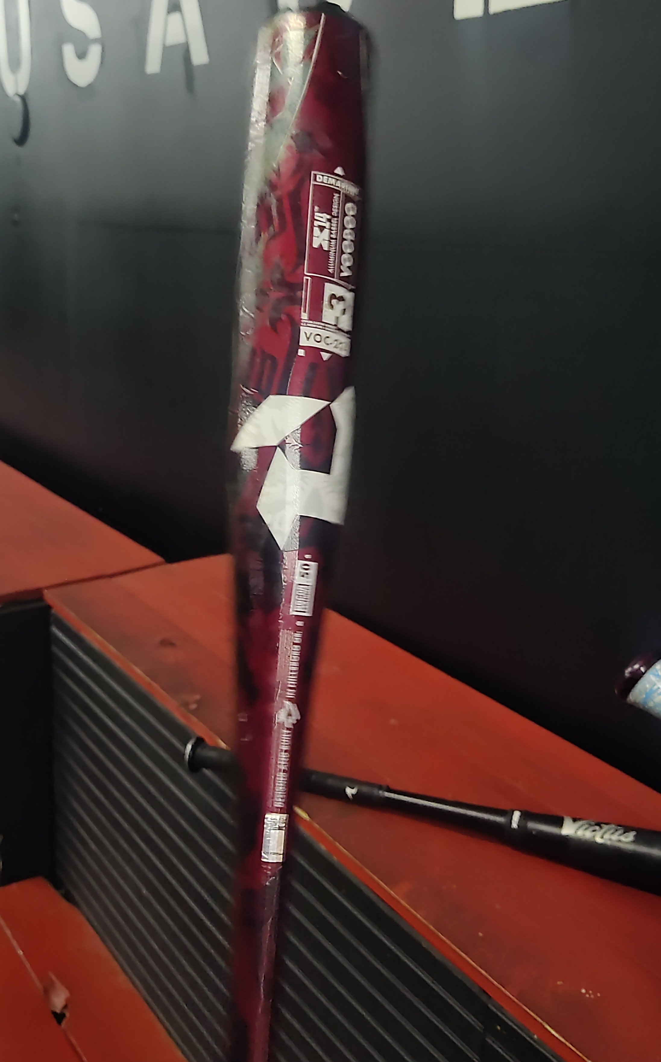 HOT Used BBCOR Certified 2021 DeMarini Alloy Voodoo One Bat (-3) 29 oz ...