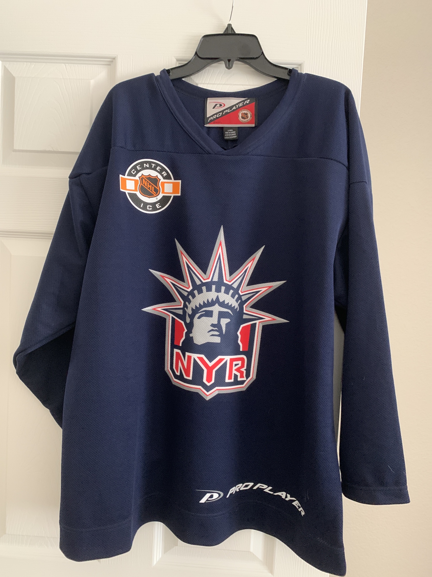 New York Rangers Liberty Logo practice jersey large | SidelineSwap