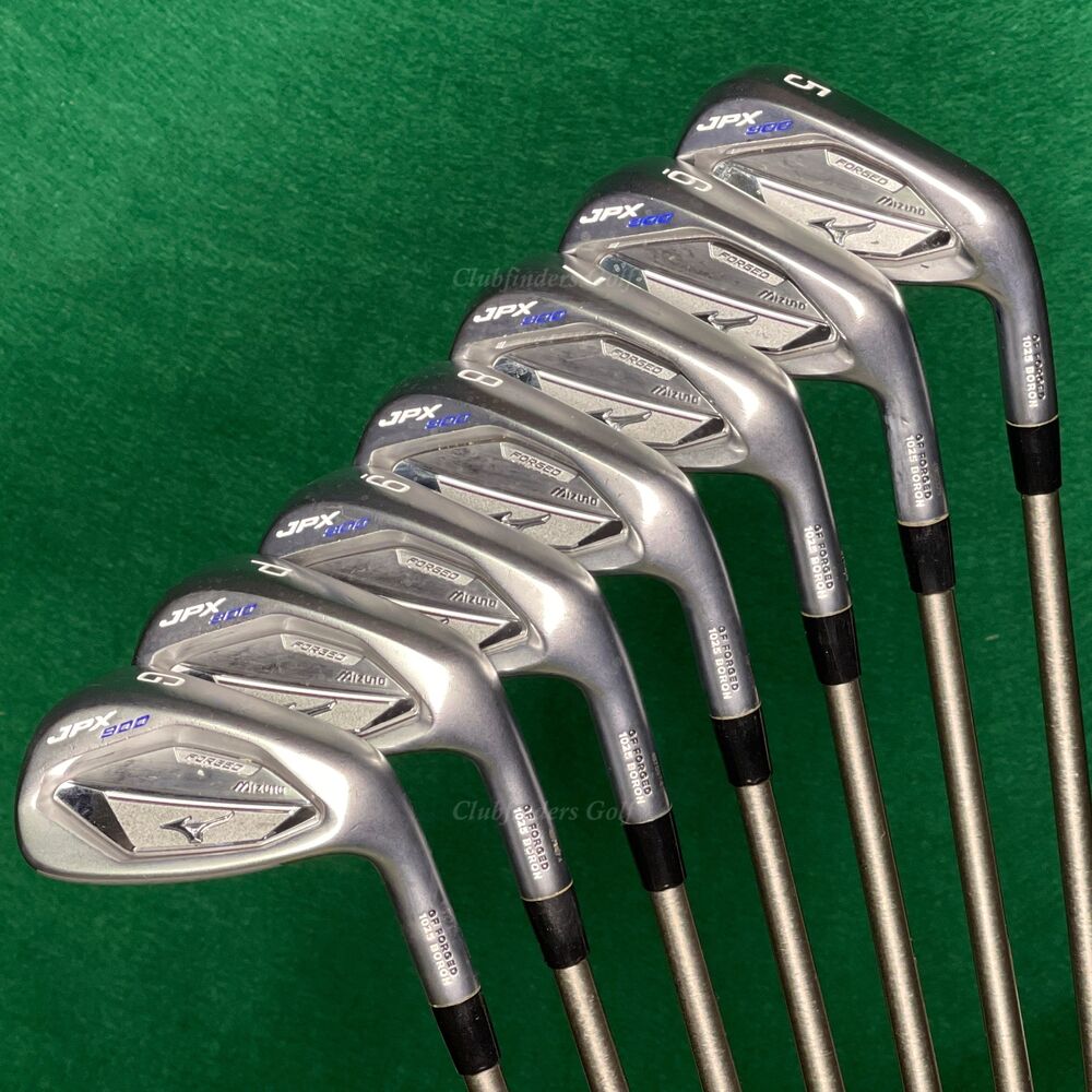Mizuno JPX 900 Forged 5-GW Iron Set AeroTech SteelFiber i110cw Steel ...