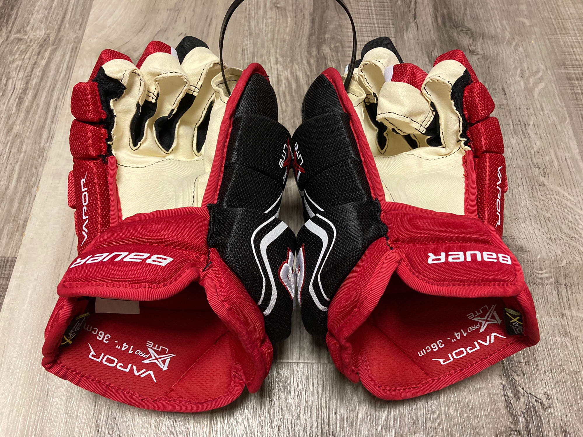 New Bauer 14" Vapor 1X Pro Lite Hockey Gloves | SidelineSwap