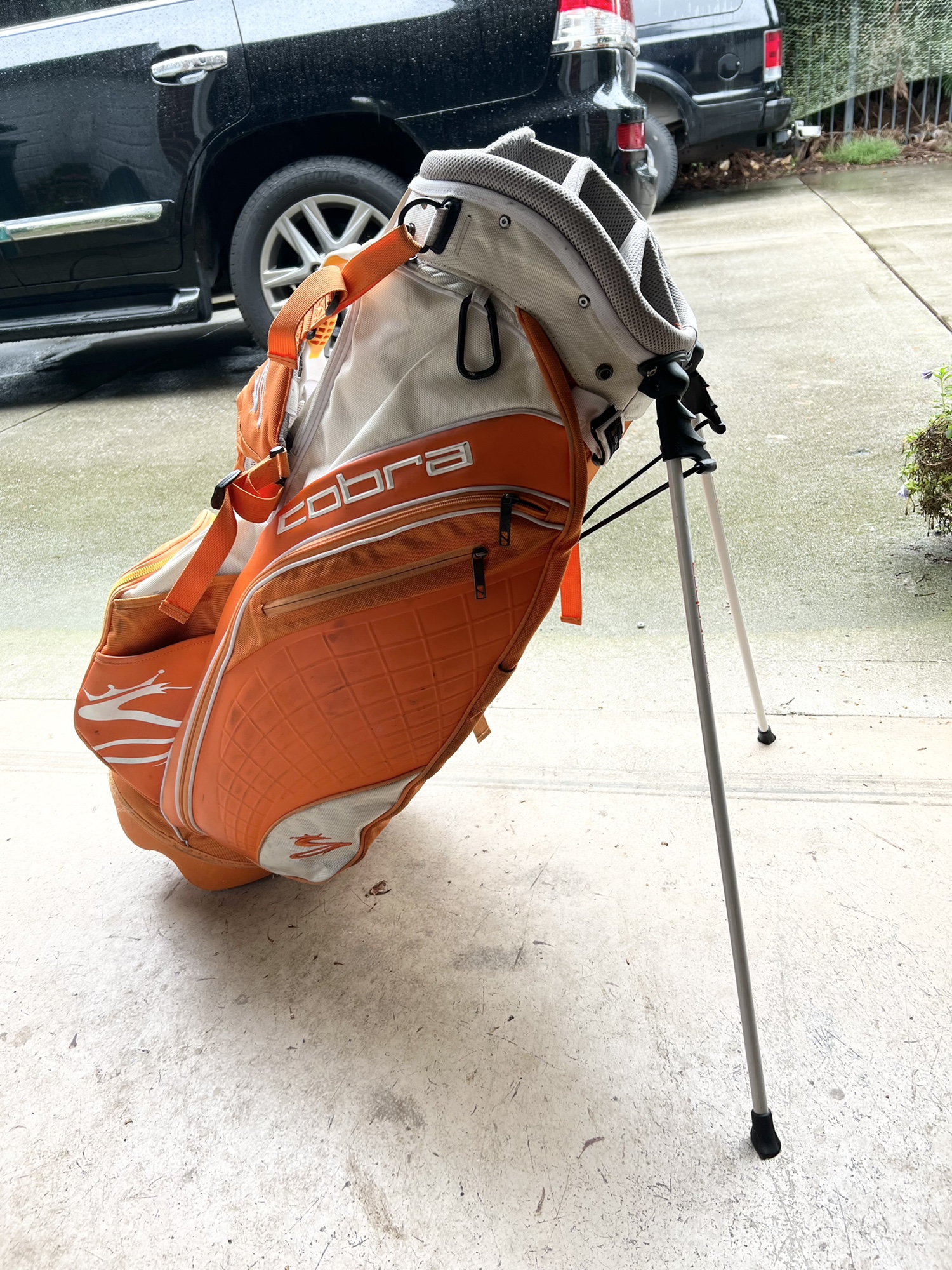 Orange Cobra AMP Golf Bag With 7 Way Dividers | SidelineSwap