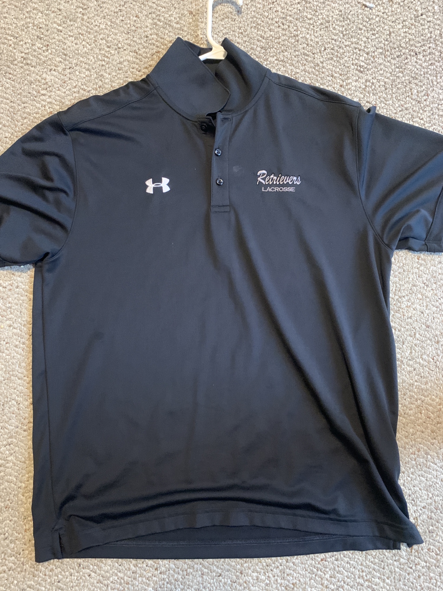 Umbc Lacrosse Team Issued Sports Polo | SidelineSwap