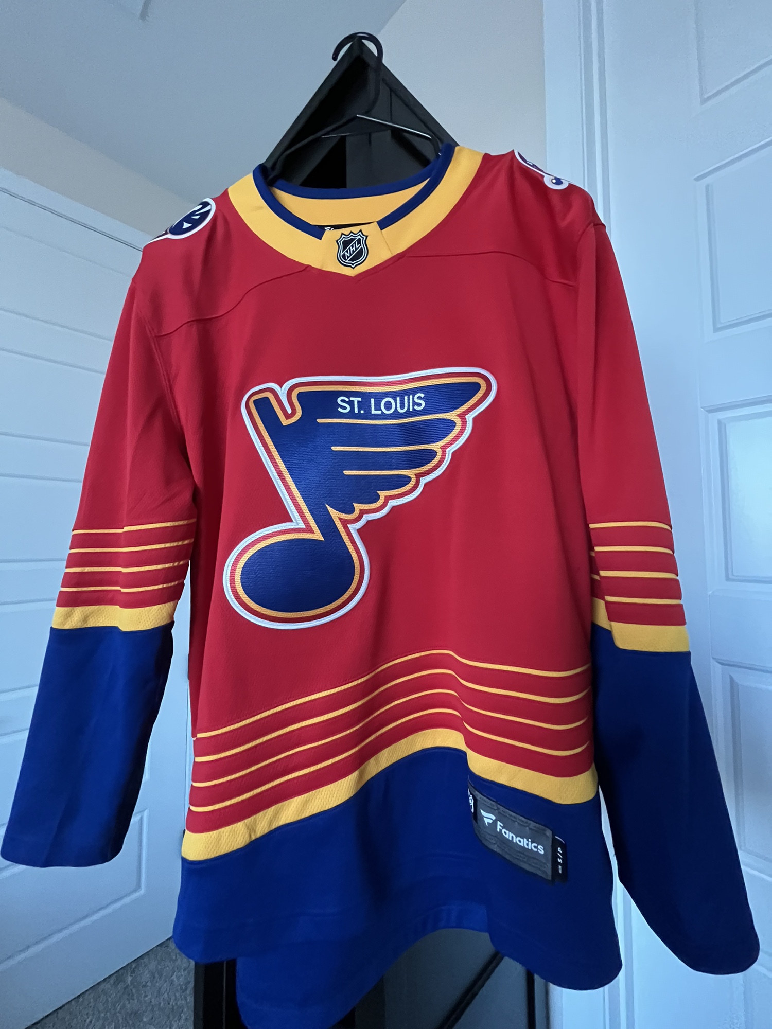 St. Louis Blues Reverse Retro Fanatics Jersey - Blank (S) | SidelineSwap