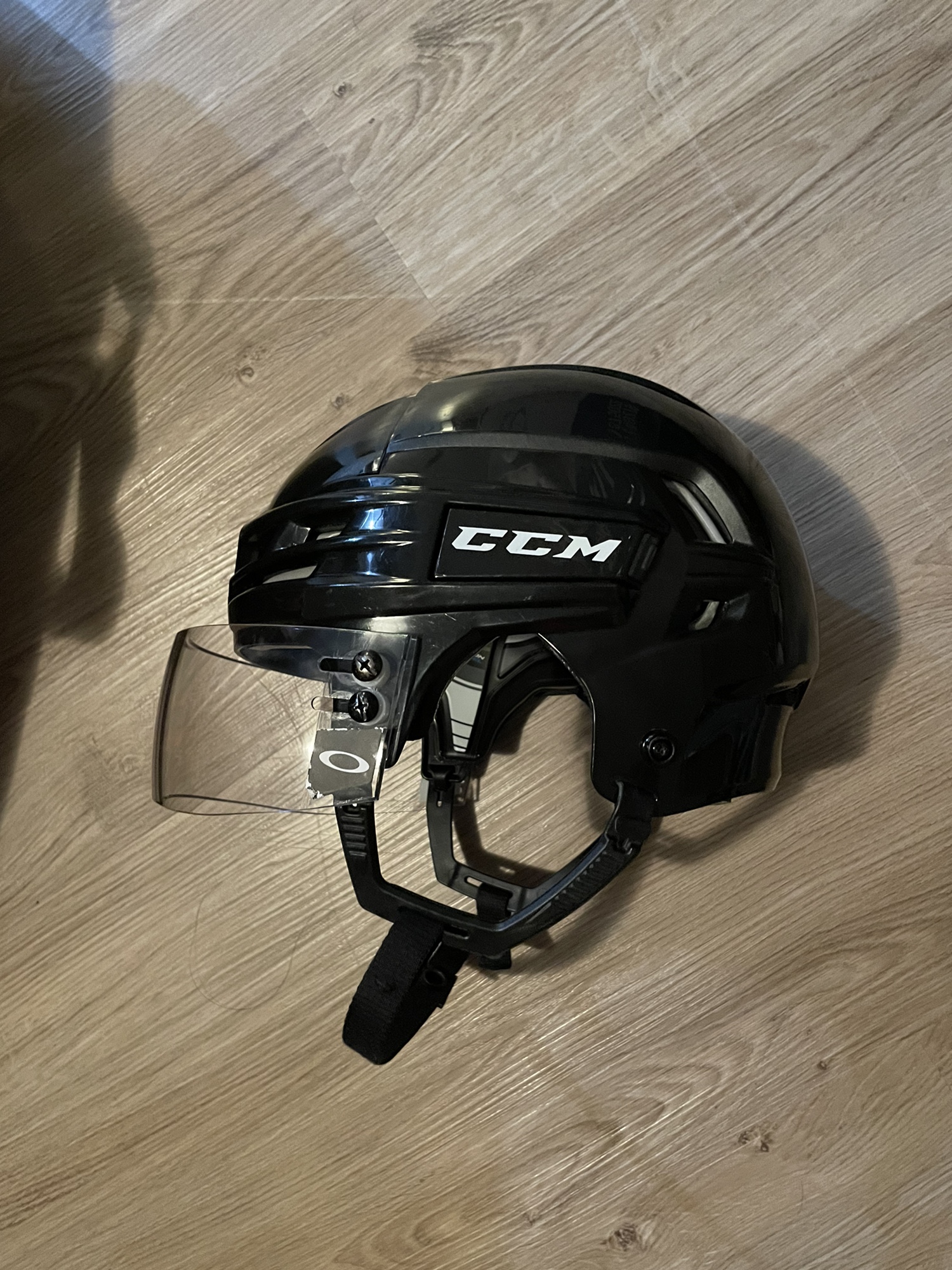 Pro stock ccm 710 helmet w/ oakley visor | SidelineSwap