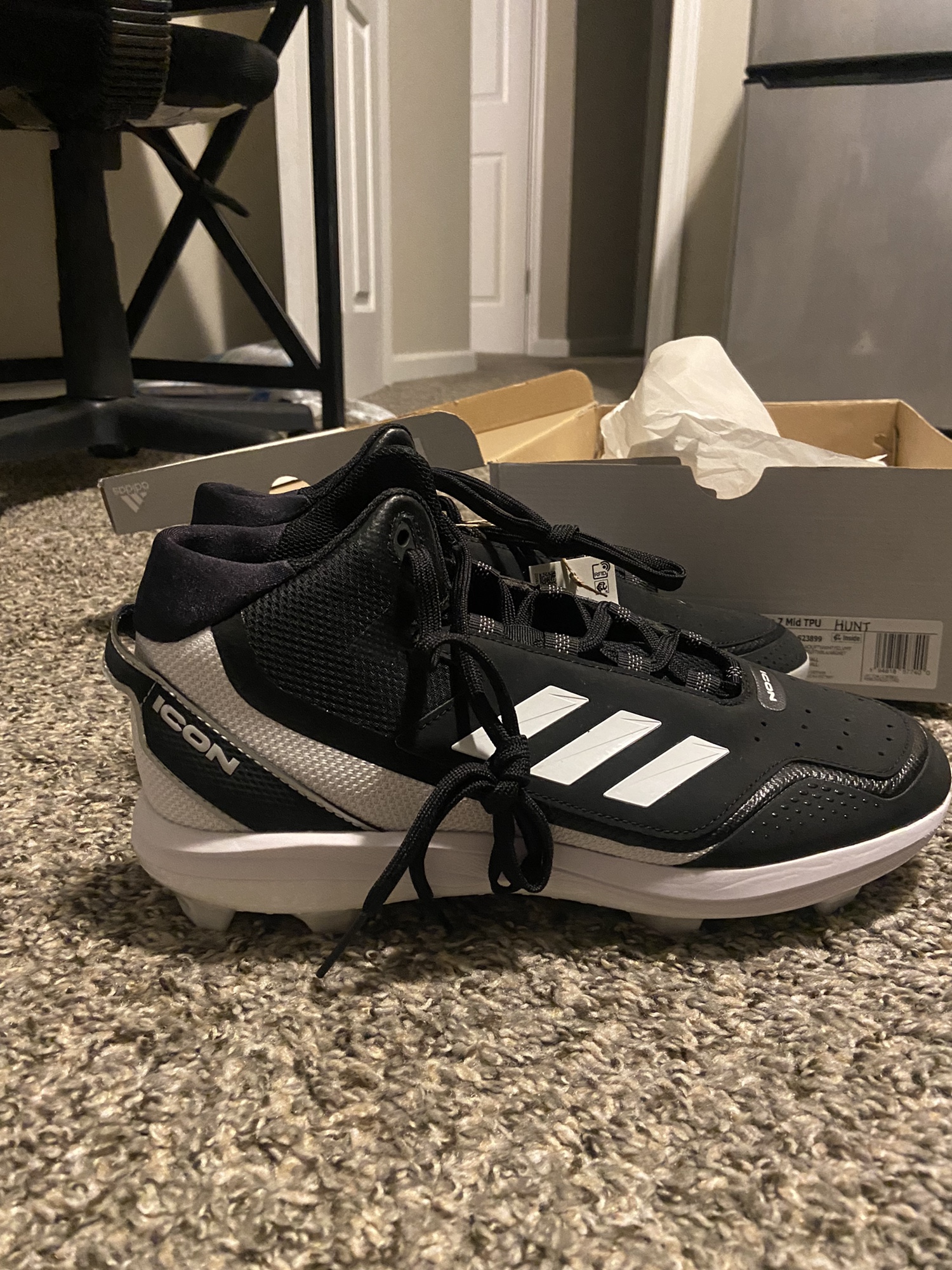 Adidas Icon 7 Mid Molded Cleats | SidelineSwap