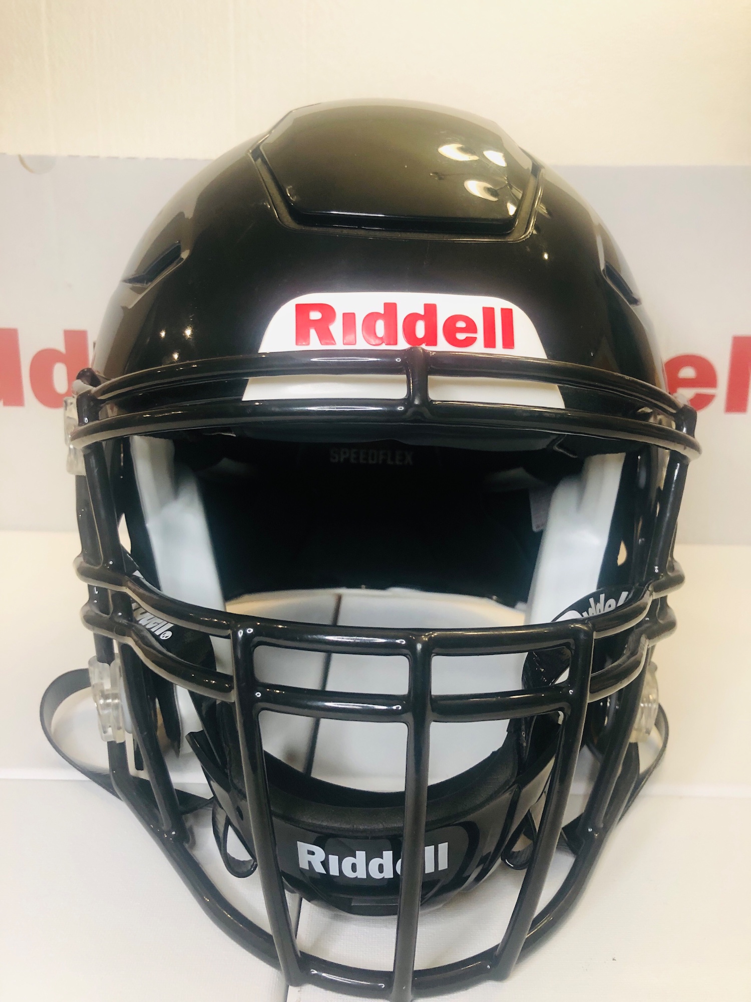 2021 Adult Large Riddell Speedflex Black Glossy Helmet in immaculate ...