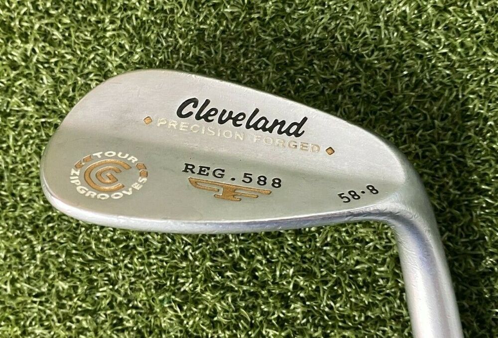 Cleveland REG .588 Precision Forged Lob Wedge 58*8* / RH / Stiff Steel ...