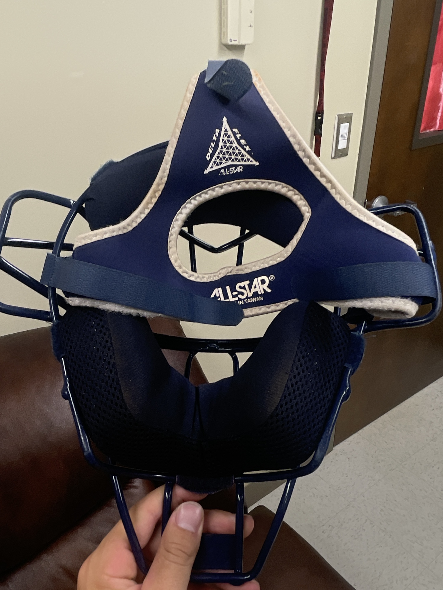 Navy All Star System 7 Catcher's Mask | SidelineSwap