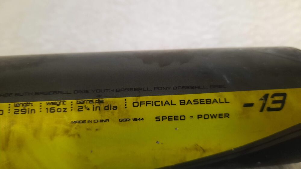 Easton S500 USSSA Softball/Baseball Bat 29 In 16 Oz Color Yellow ...