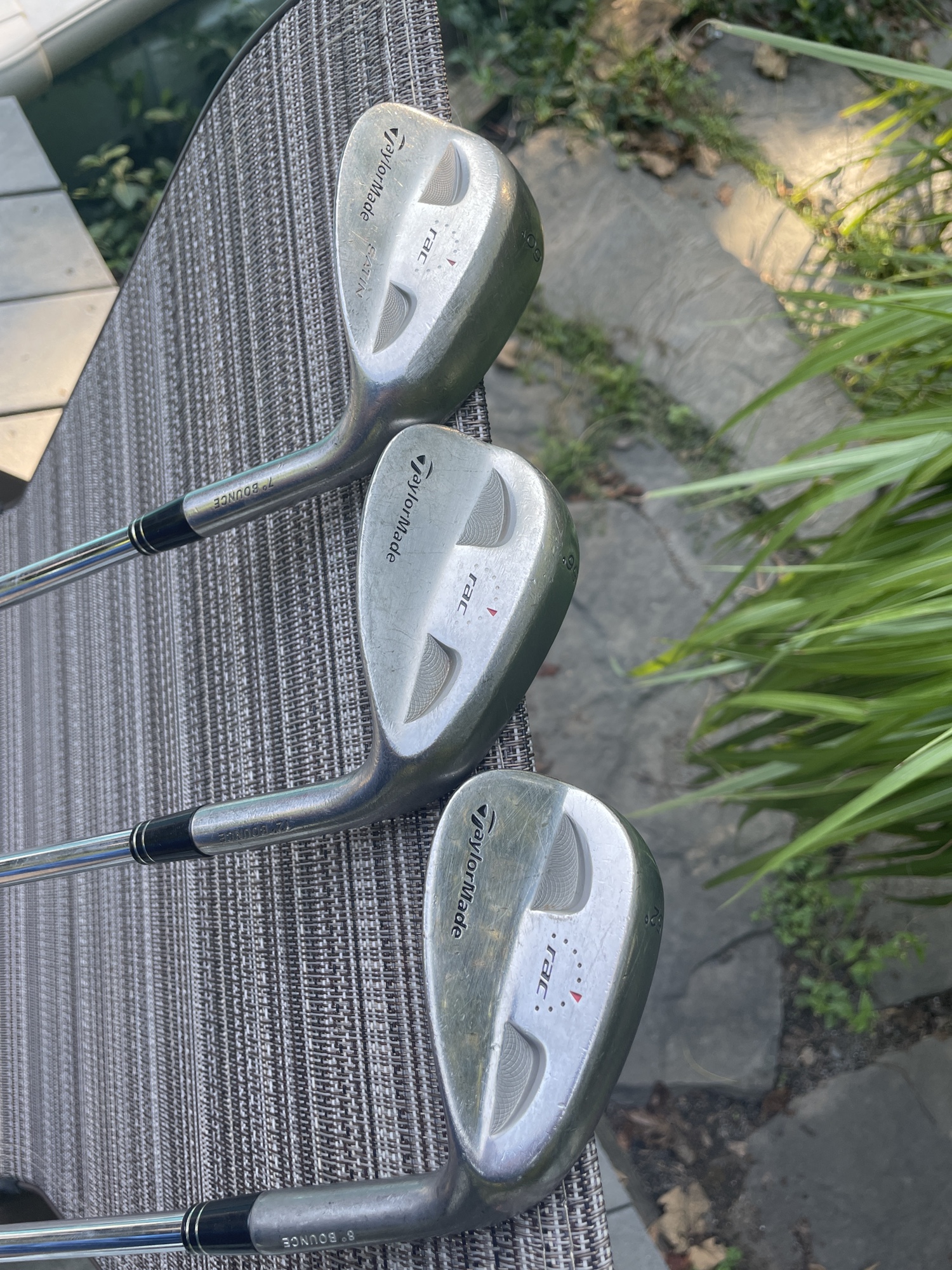 Taylormade Rac wedge set 52, 56, and 60 degree good condition ...