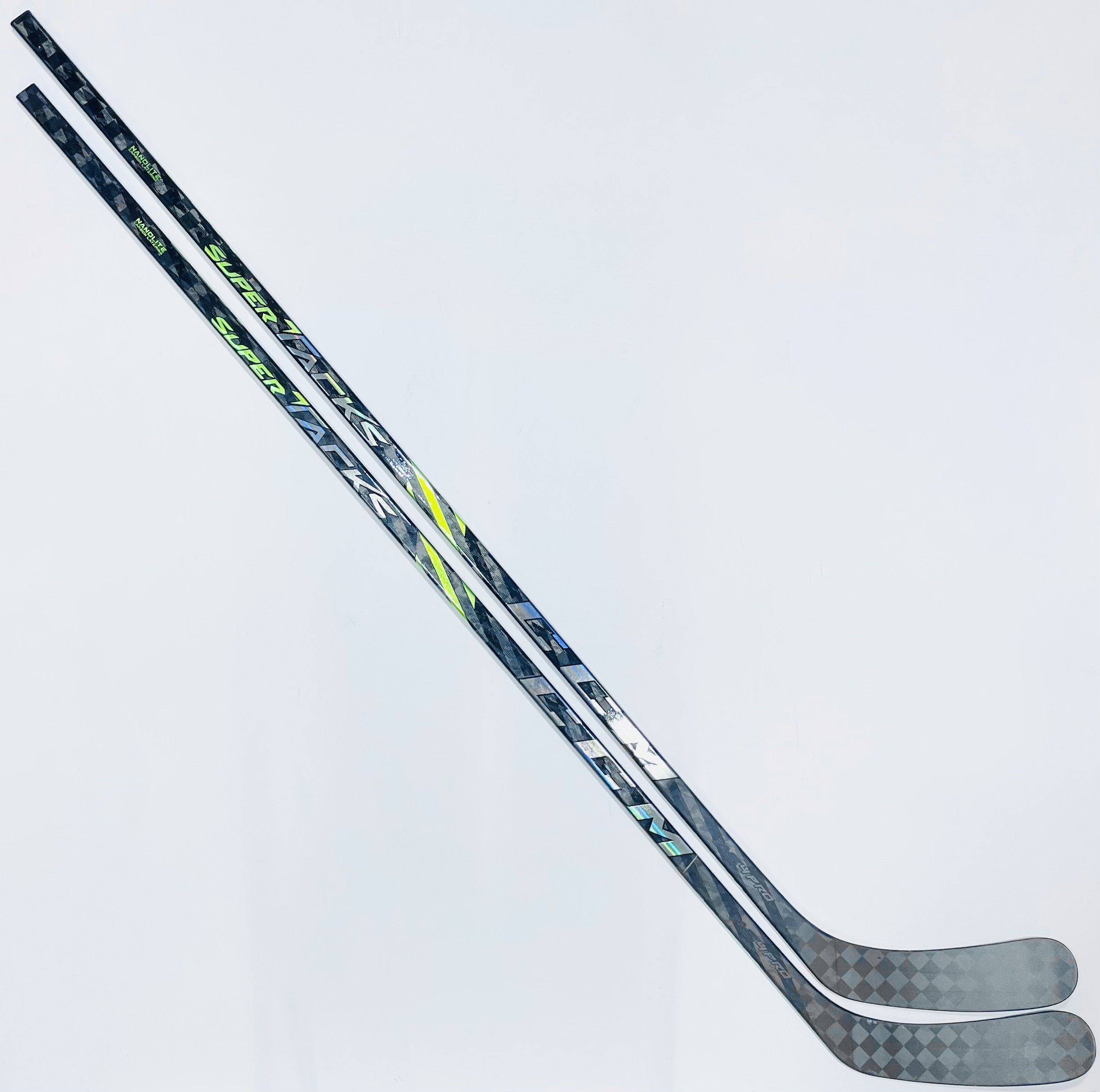 New 2 Pack CCM Supertacks AS4 Pro Hockey Stick-LH-P90-95 Flex-Stick' Em ...