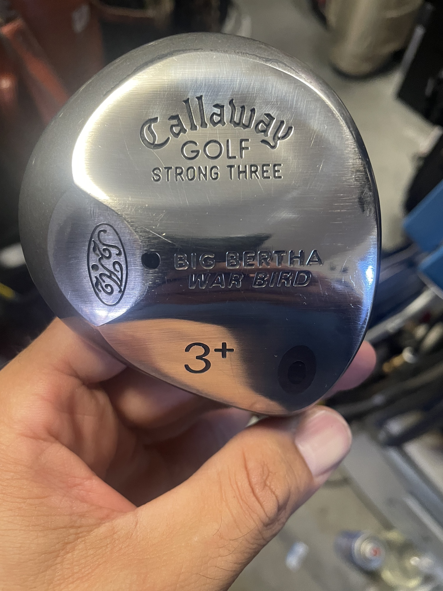 Callaway big Bertha War bird Wood 3 + Rch 96 shaft in firm | SidelineSwap