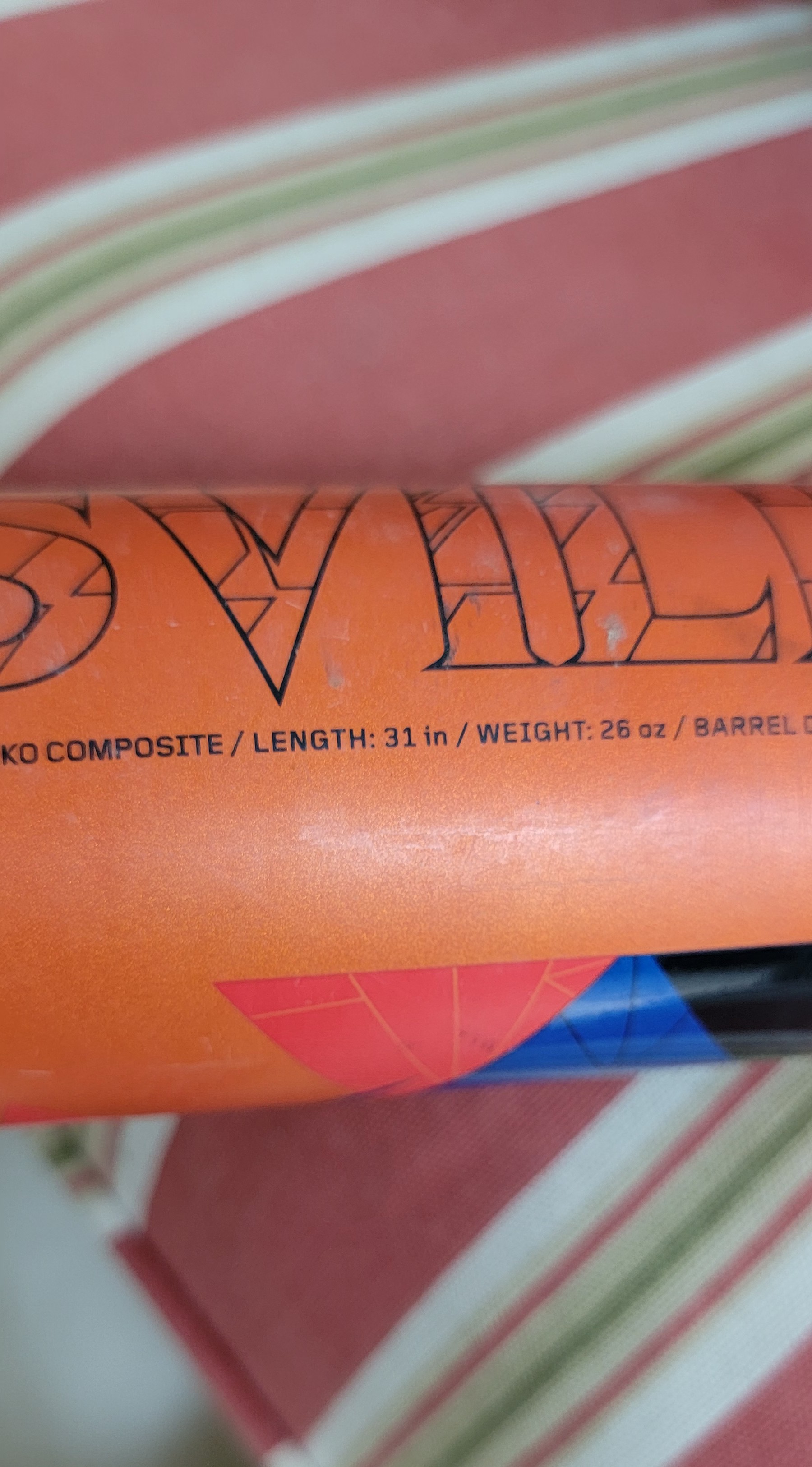 Used USSSA Certified 2021 Louisville Slugger Composite Meta Bat (-5) 26 ...