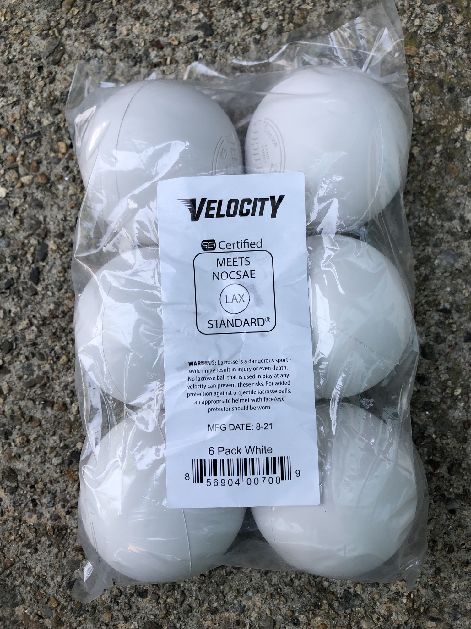 NEW Velocity Lacrosse Ball 6-Pack | SidelineSwap