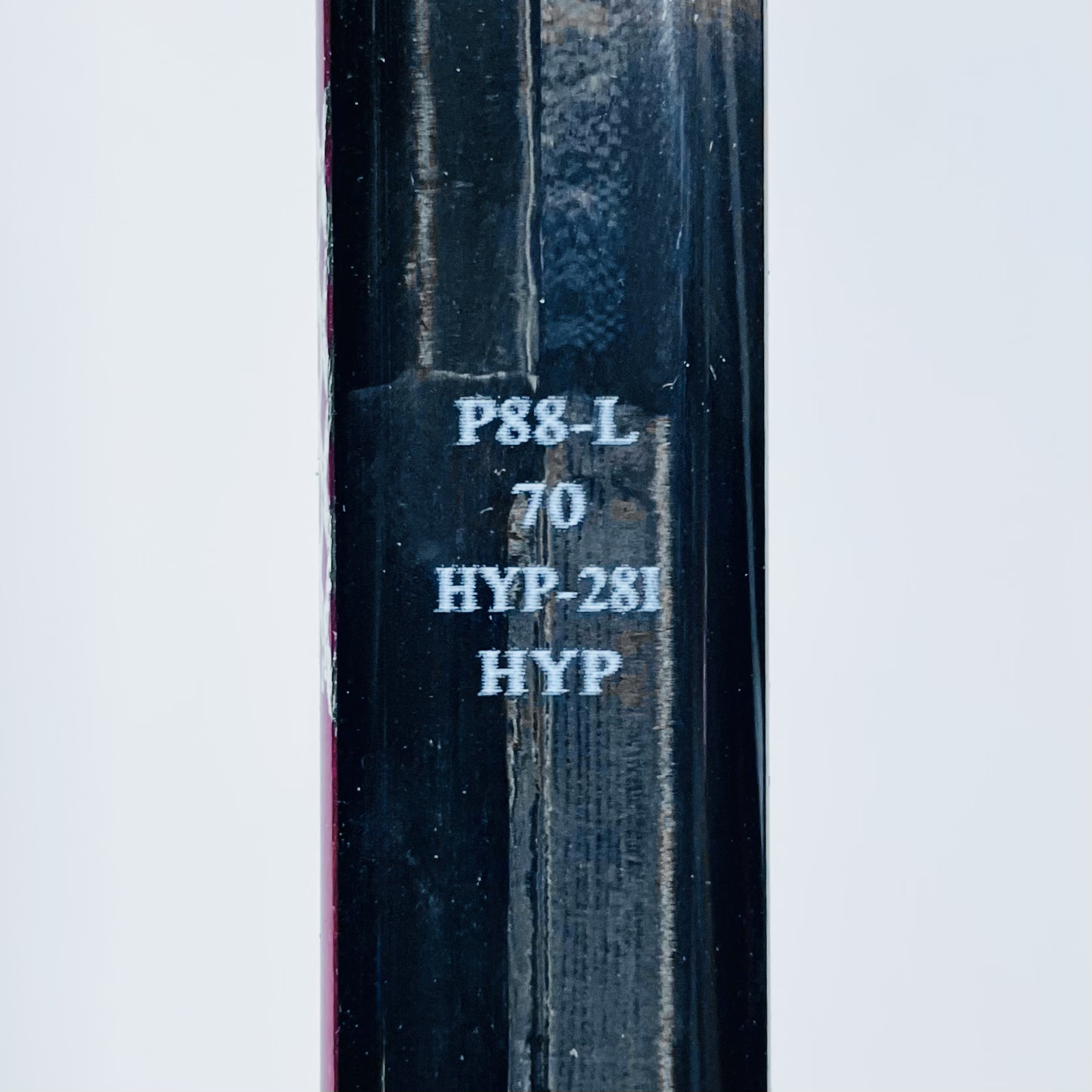 New Custom Red Bauer Vapor Hyperlite Hockey Sticks-LH-P88-70 Flex-Stick ...