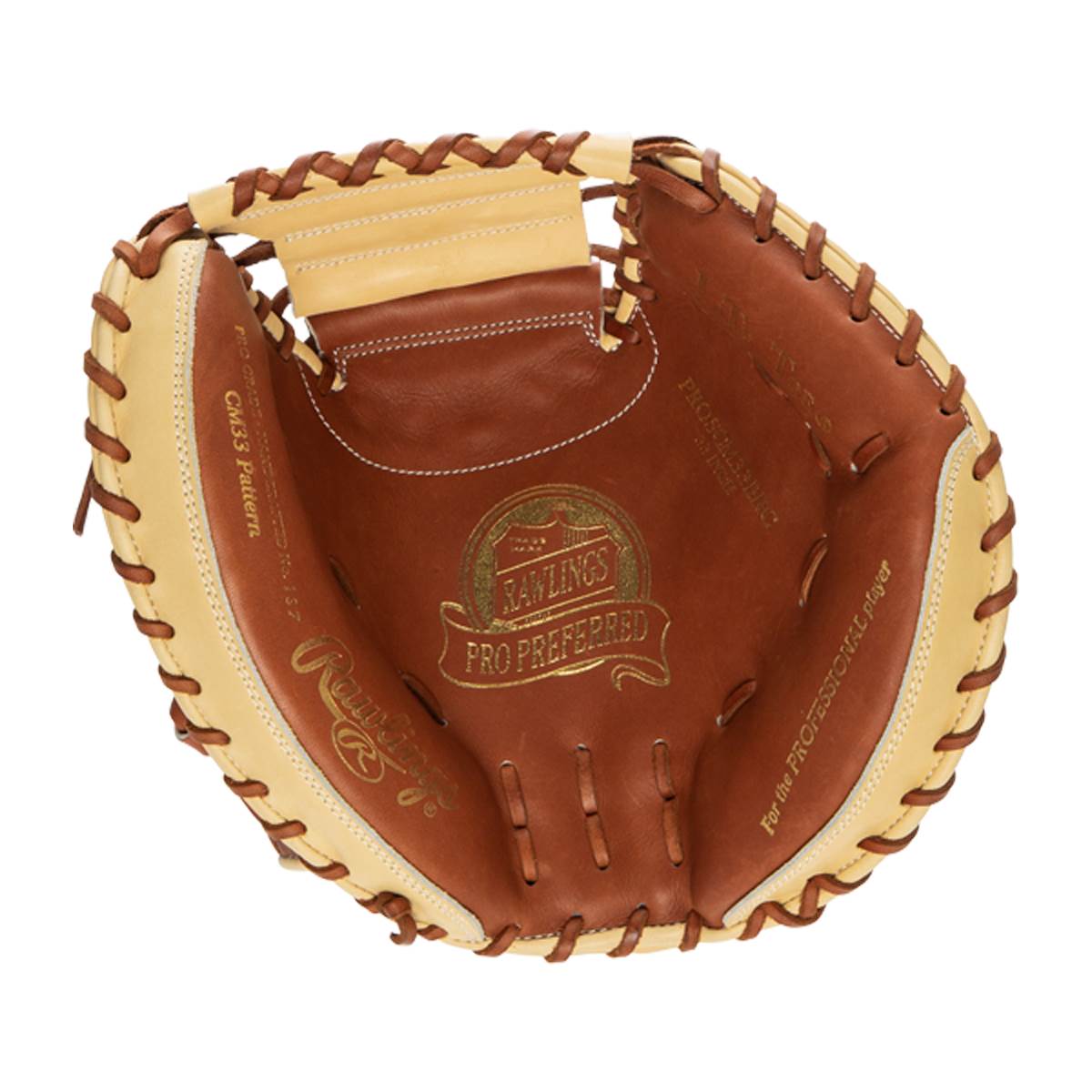 New Right Hand Throw Rawlings Catcher's Pro Preferred Baseball Glove 33 ...
