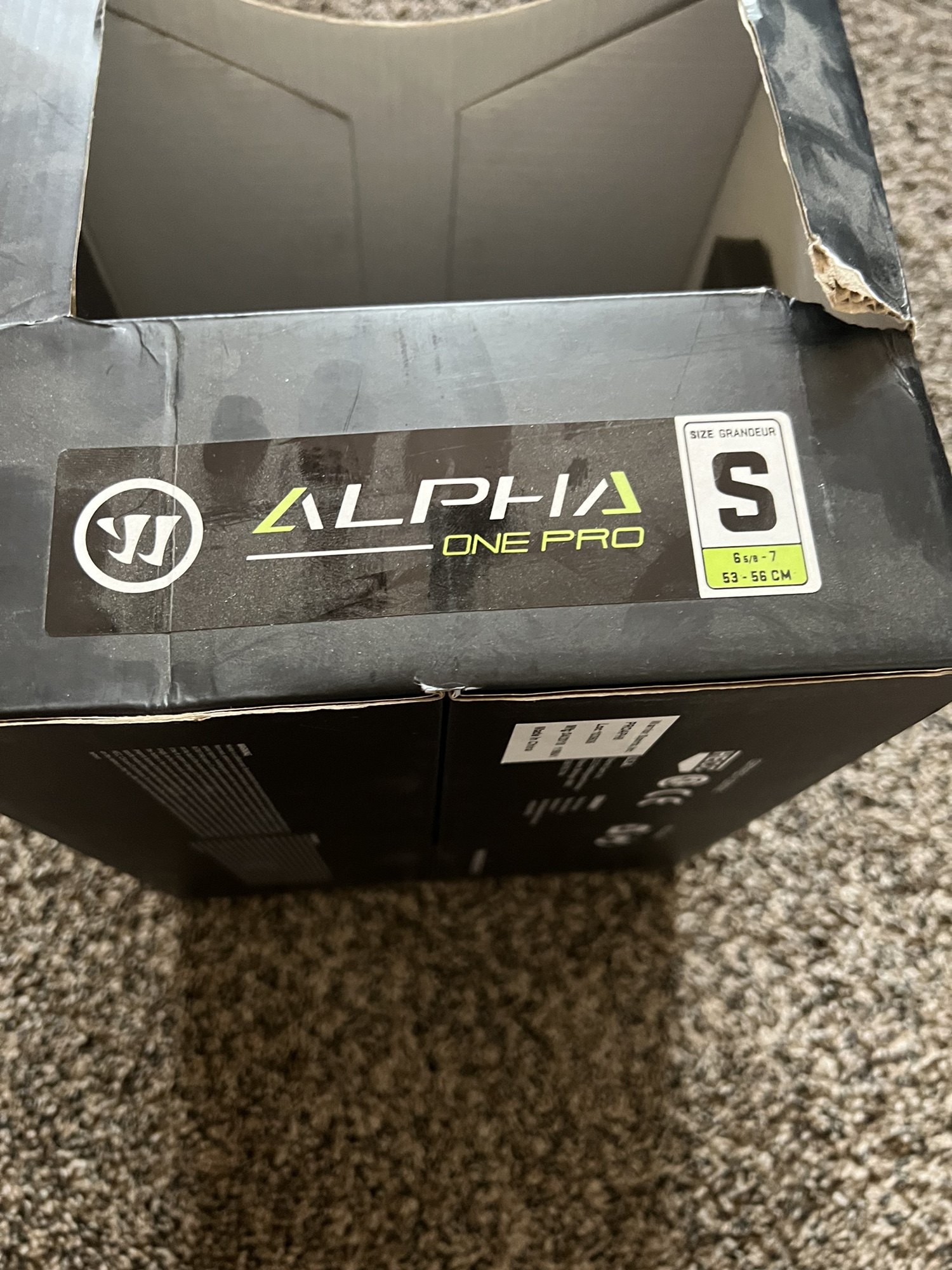 Brand New Warrior Alpha One Pro Sr Hockey Helmet | SidelineSwap