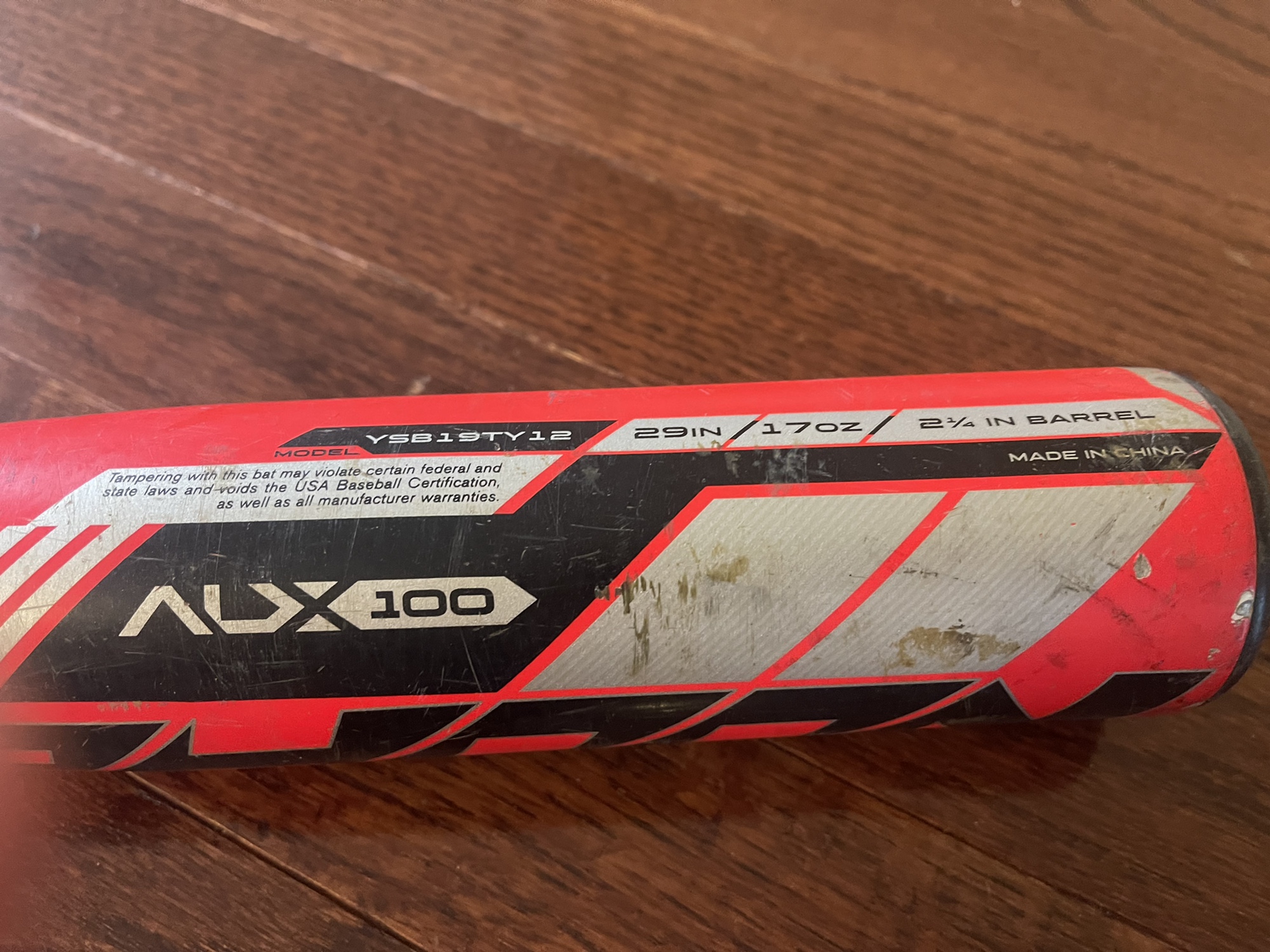 Easton Typhoon USA Baseball Bat 29” 17 oz | SidelineSwap