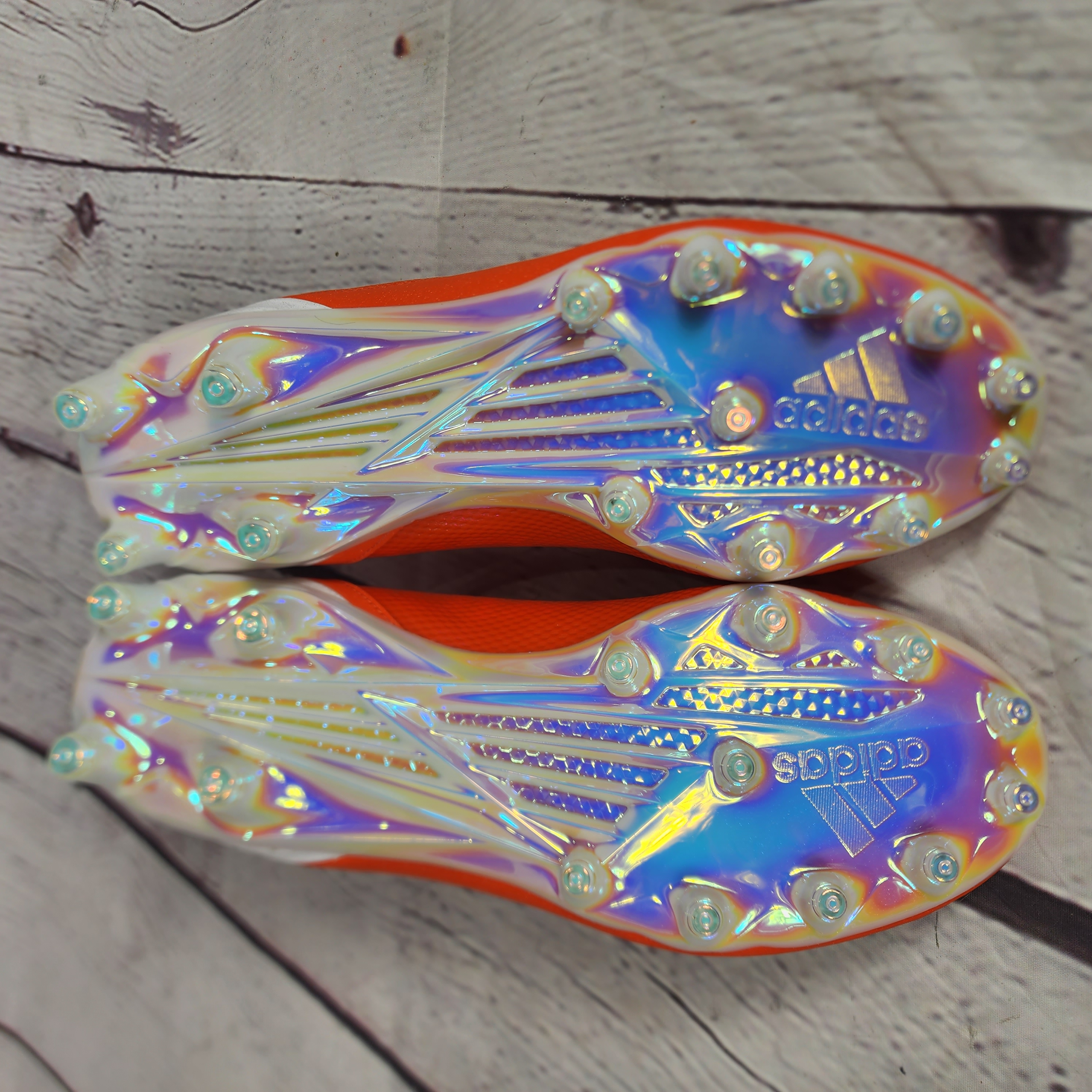 Adidas Men's Size 10.5 Orange Scorch 2 Football Cleats | SidelineSwap