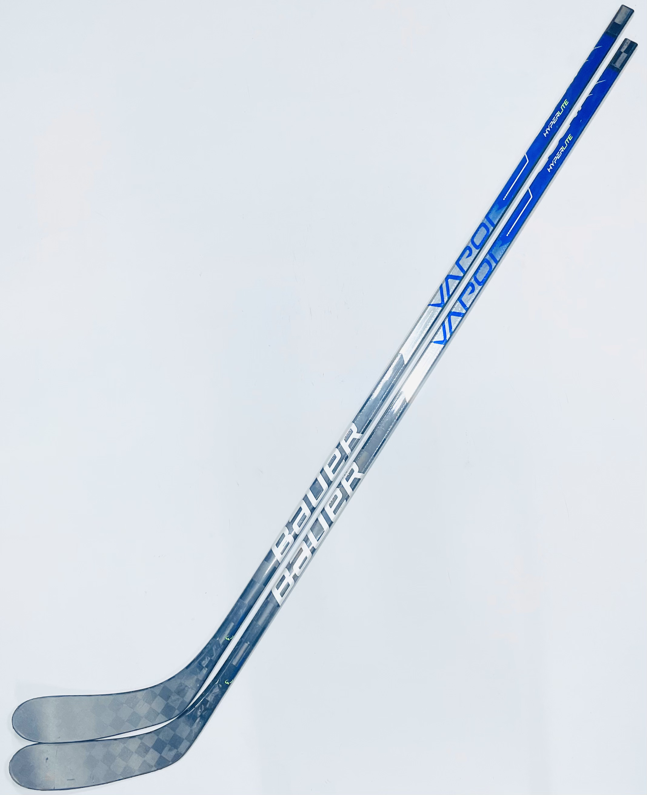 2 Pack Custom Blue Bauer Vapor Hyperlite Hockey Sticks-RH-Kucherov Pro ...