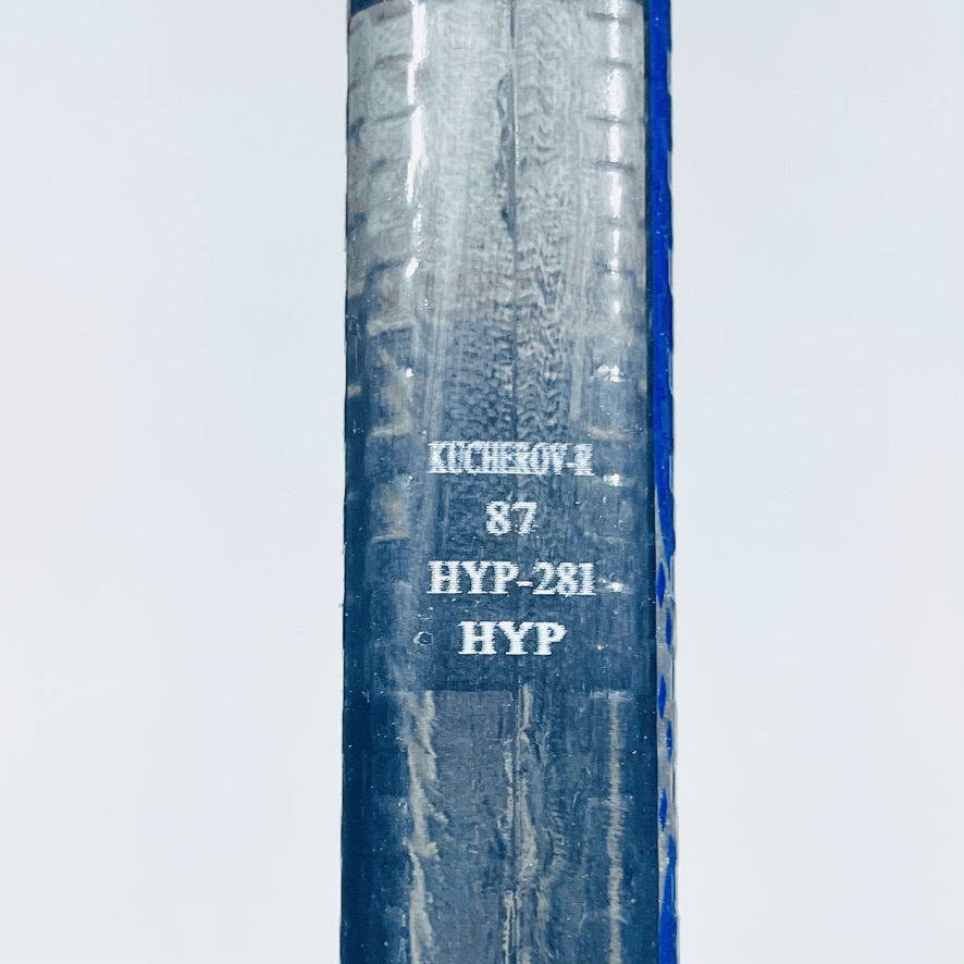 2 Pack Custom Blue Bauer Vapor Hyperlite Hockey Sticks-RH-Kucherov Pro ...