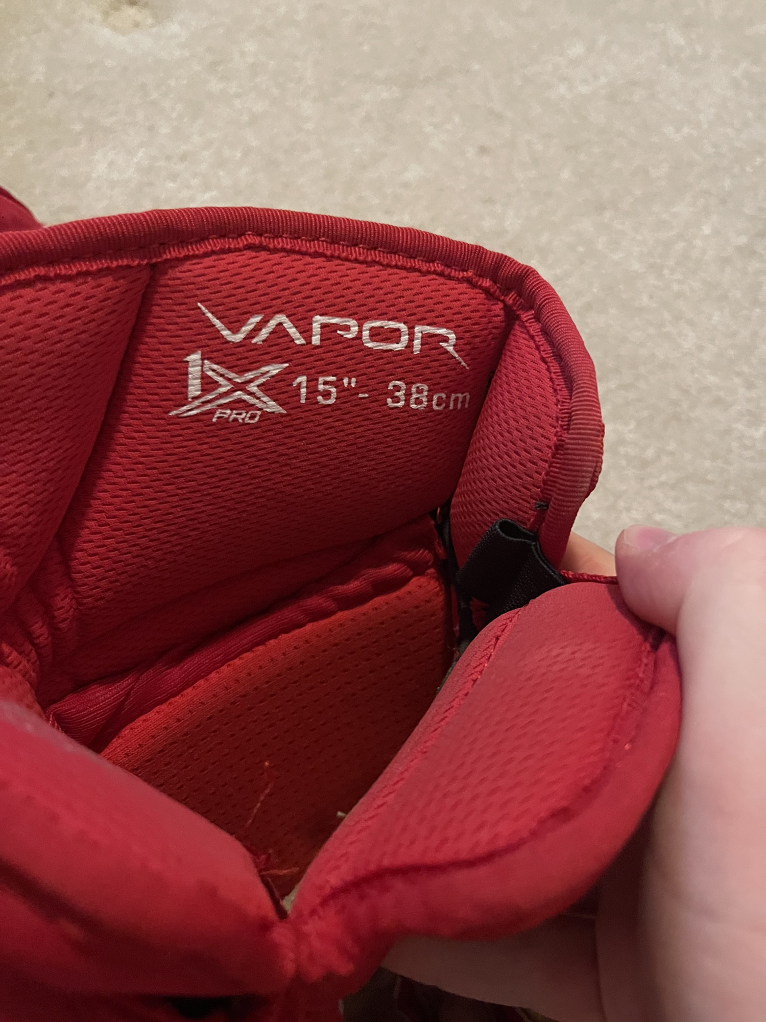 USED Bauer 1X Pro 15” Pro Stock University Of Ohio State Gloves ...