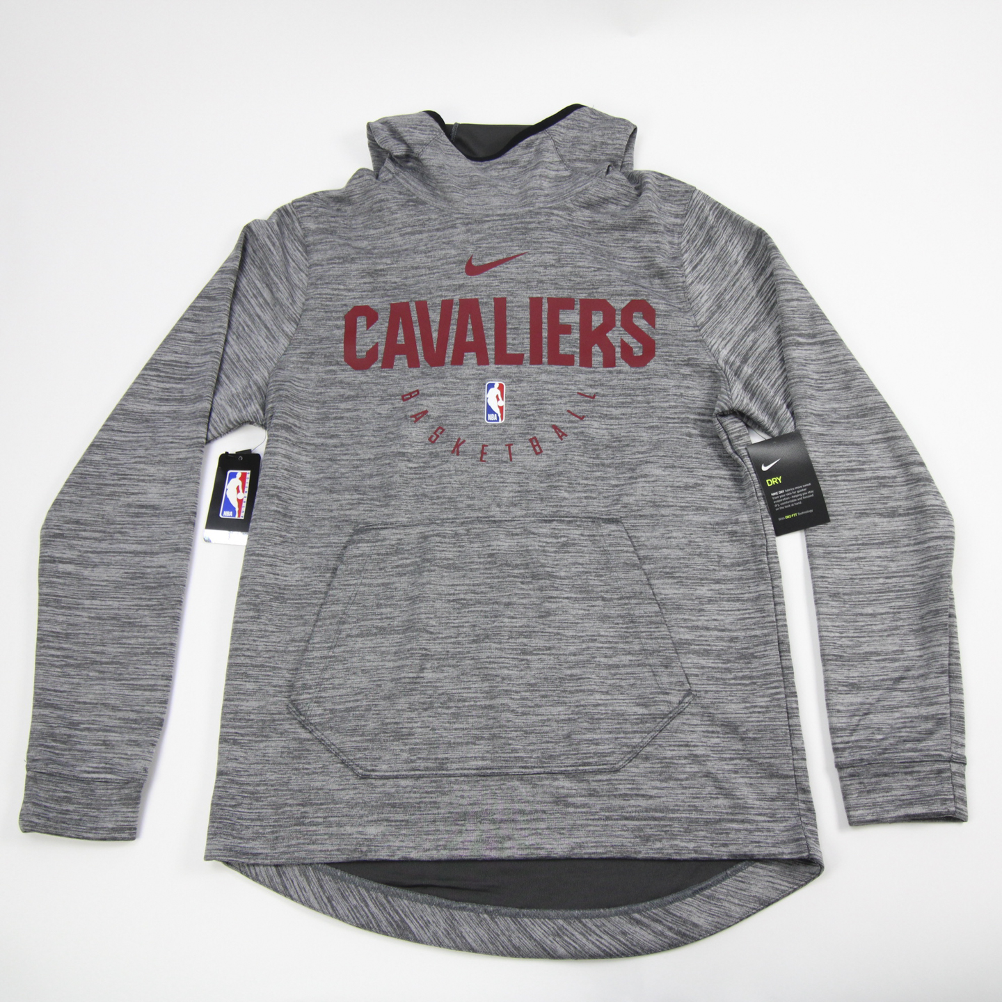 Cleveland Cavaliers Nike Dri-Fit Sweatshirt Men's Gray New with Tags M ...