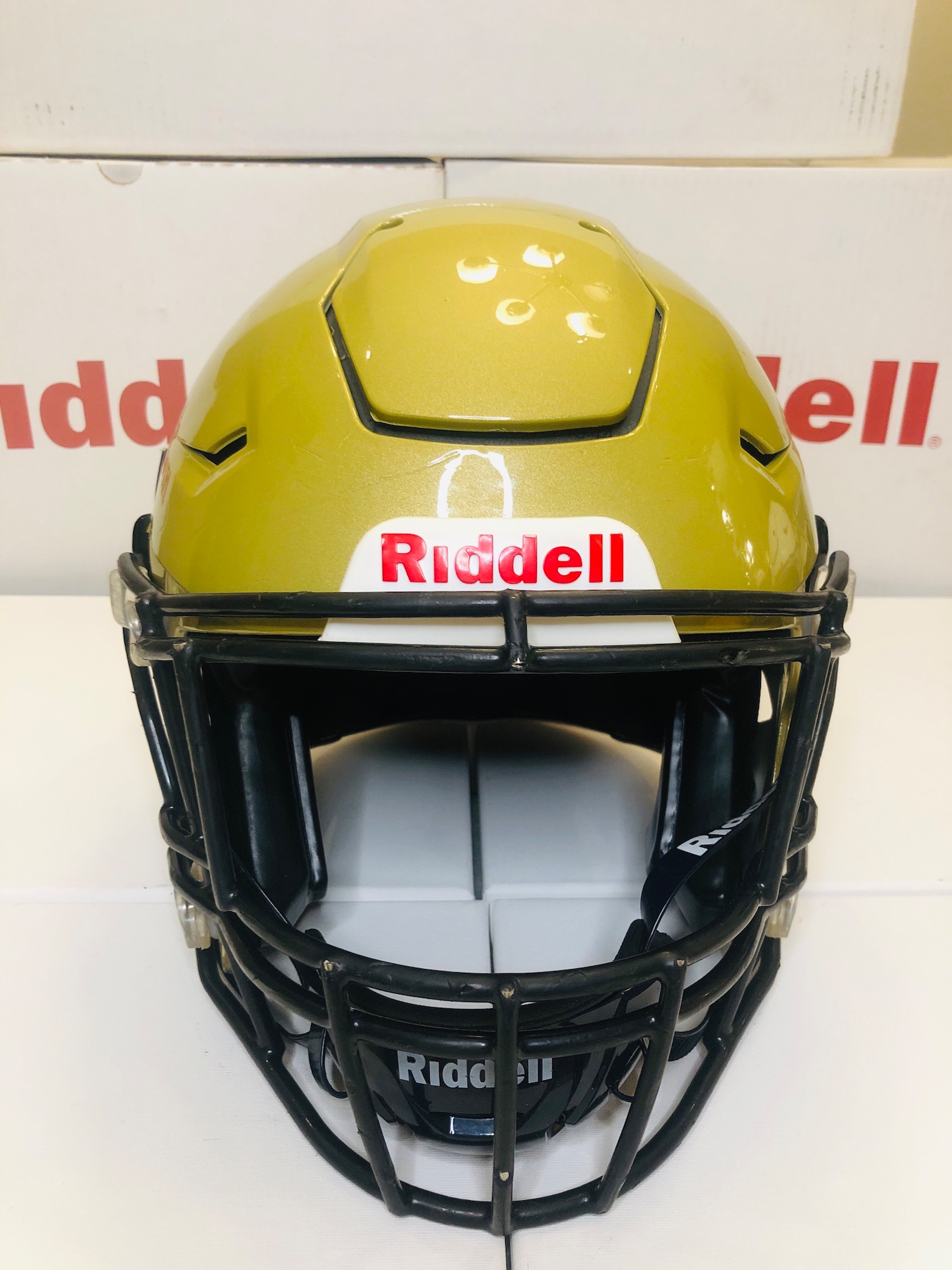 2022 *Recertified Adult Large Gold Riddell Speedflex Helmet. Excellent ...