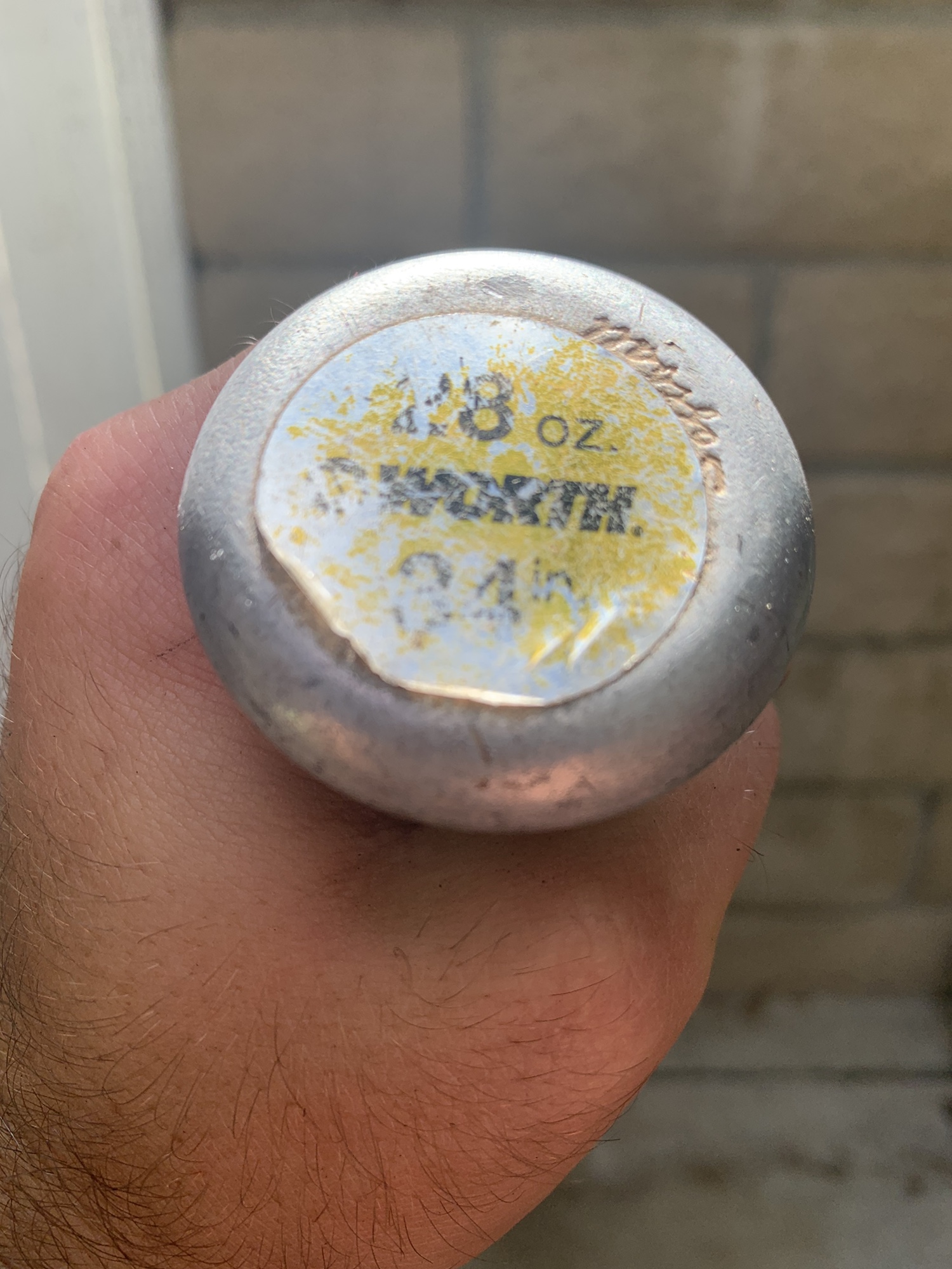 Worth (-6) 28 oz 34" “Carl Rose” Supercell C405P Bat | SidelineSwap