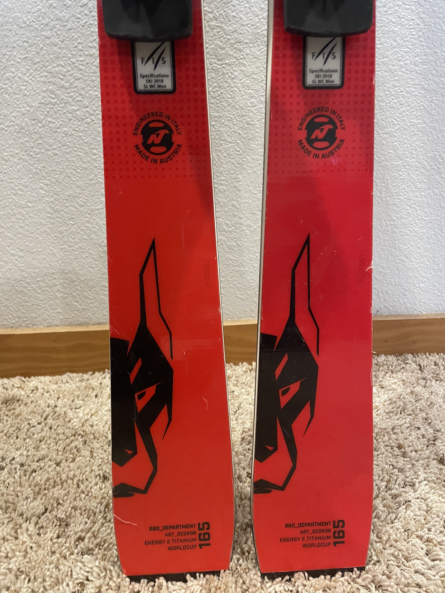 Nordica WC SL skis. 165 | SidelineSwap