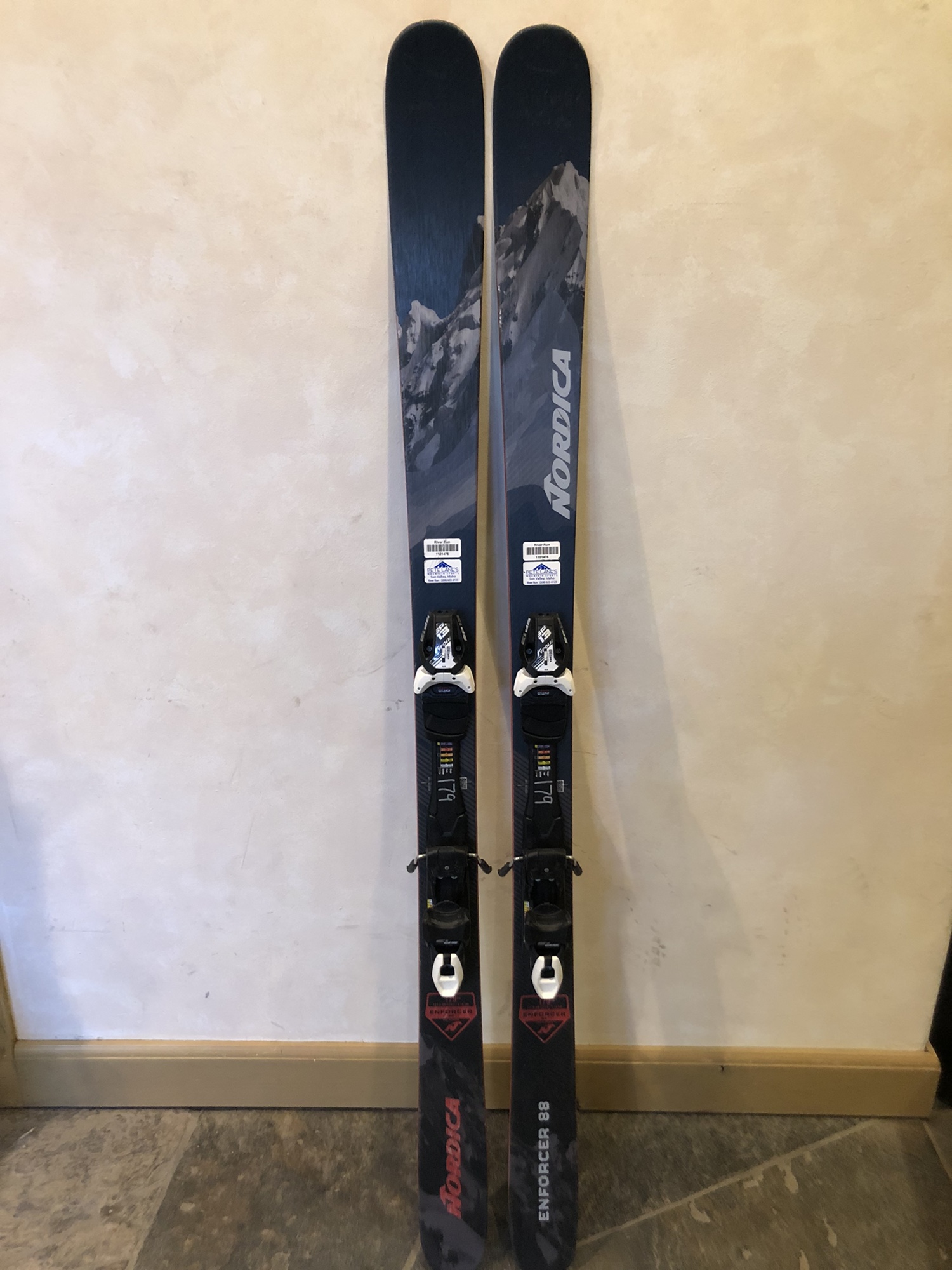2022 Nordica Enforcer 88 Skis With Bindings 179cm 1101476 | SidelineSwap