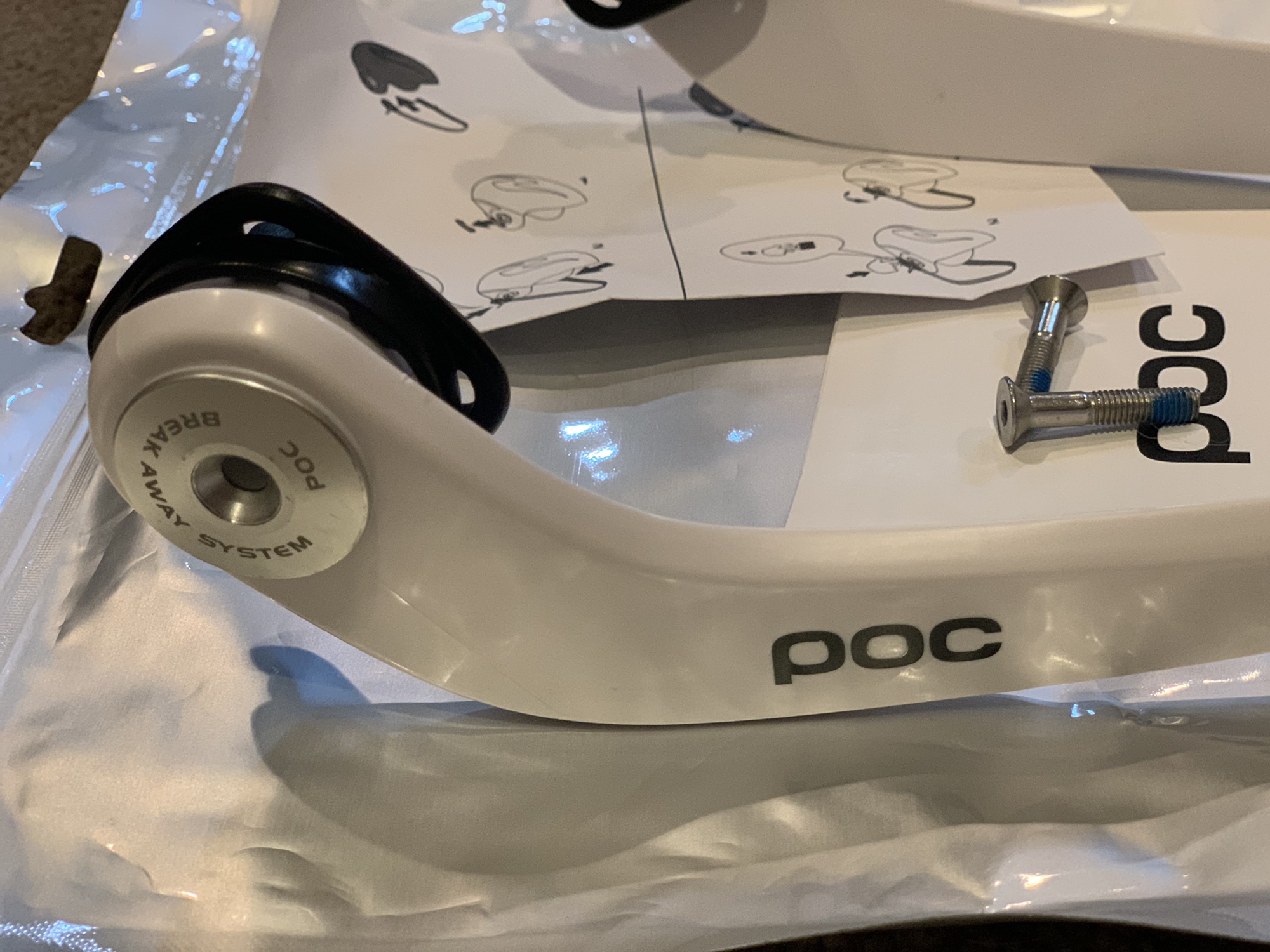 POC Ski Racing Breakaway Chin Guard Maxilla | SidelineSwap