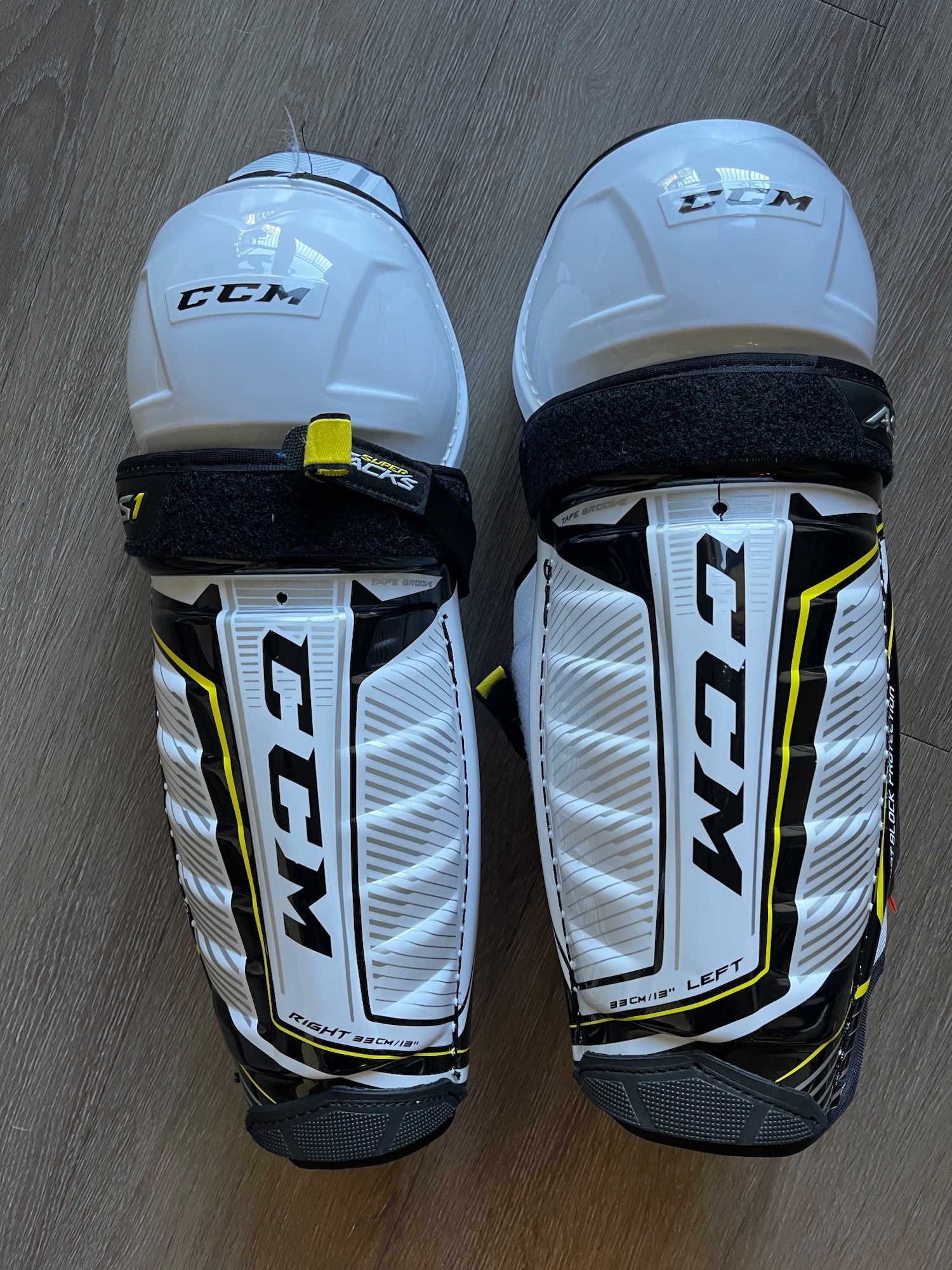 Used CCM Super Tacks AS1 Shin Pads | SidelineSwap