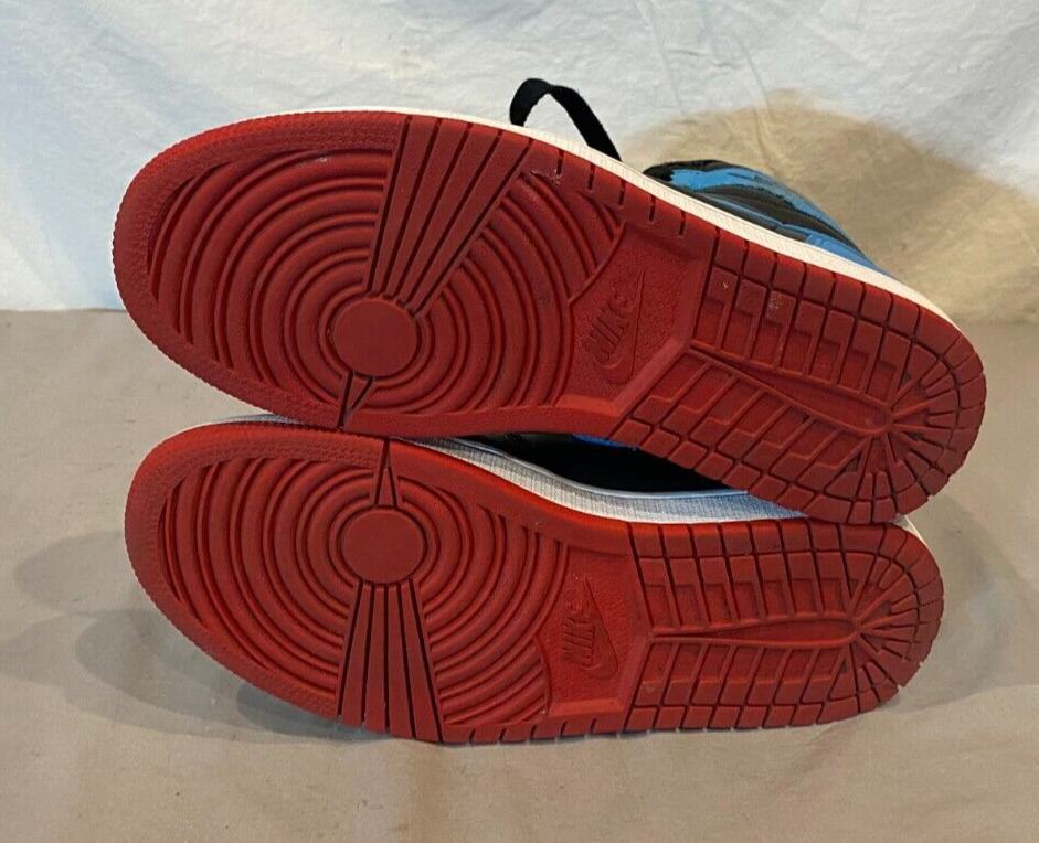 Nike Air Jordan 1 OG UNC to Chicago High-Top Sneakers US Women's 8.5 EU ...