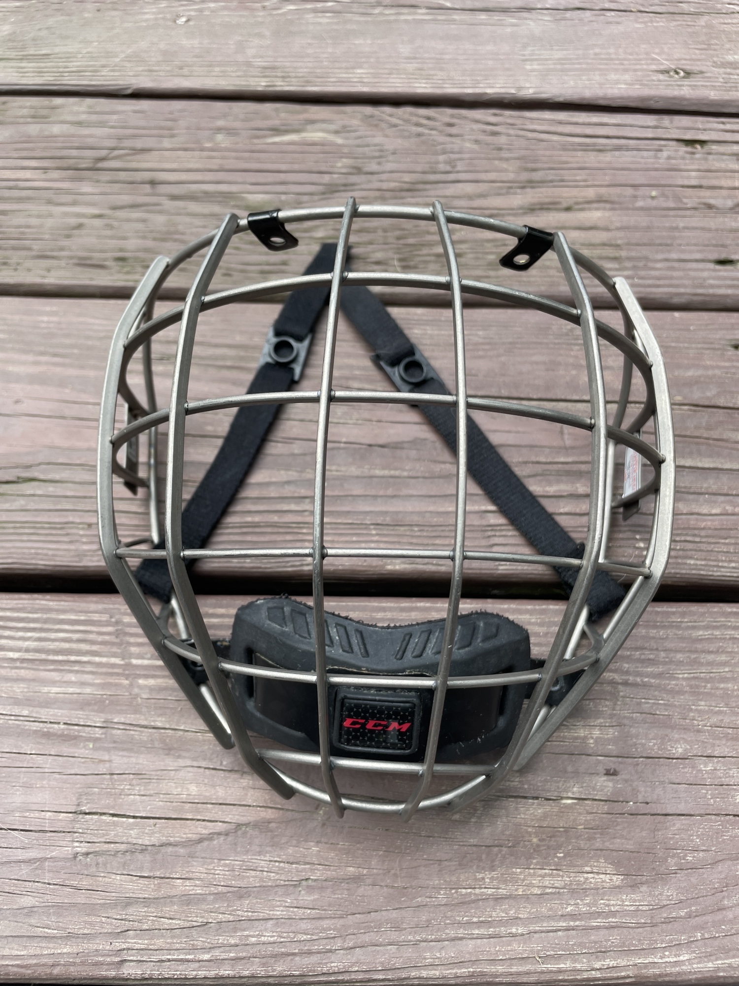 CCM FitLite Titanium Flat Wire Cage Small | SidelineSwap