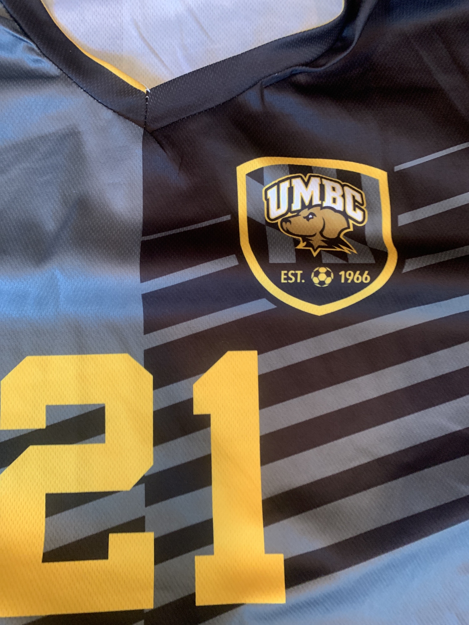 Umbc Soccer Jersey And Team Issued Game Shorts | SidelineSwap