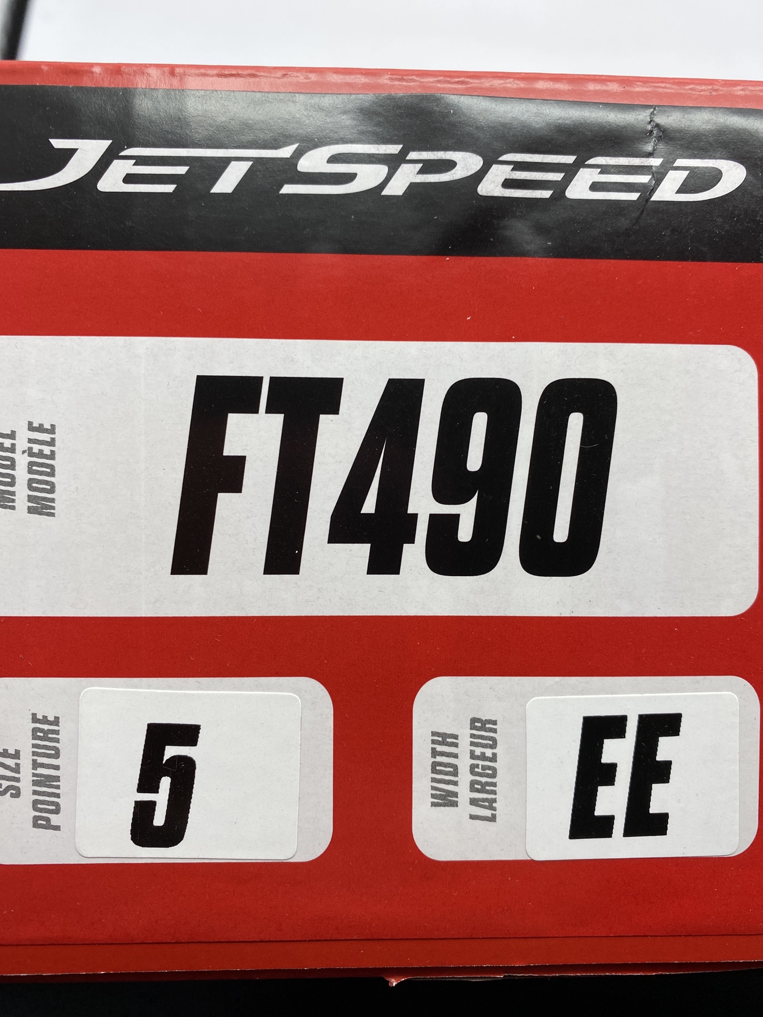 NEW CCM JetSpeed FT490 Skates Size 5 EE | SidelineSwap