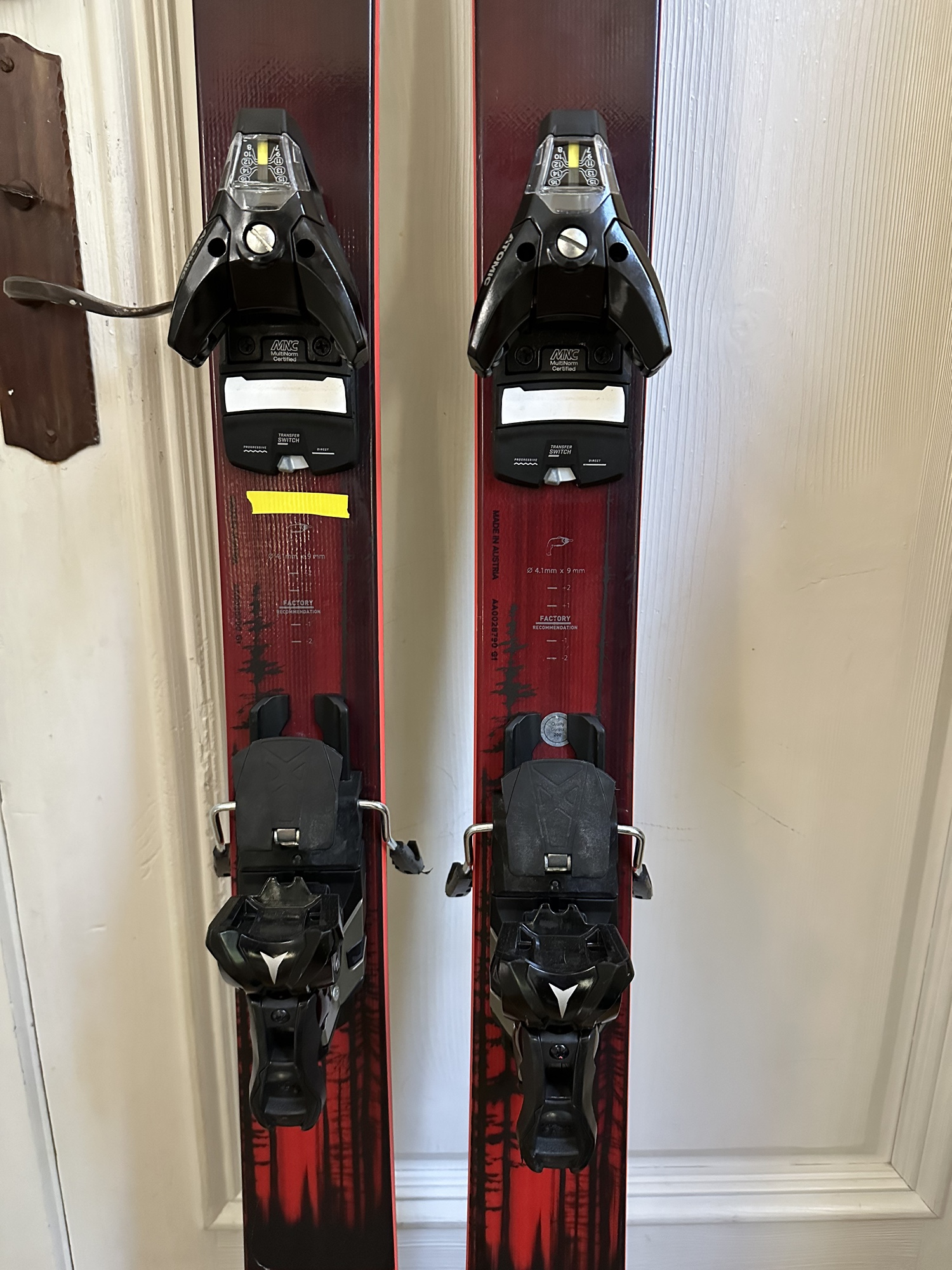 Men's Atomic Maverick 95 Ti 2022 All Mountain Skis With Bindings Max ...