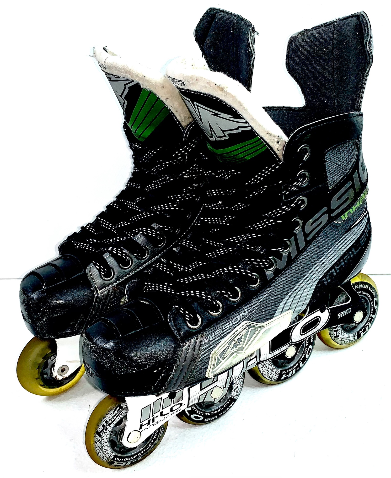 MISSION Inhaler AC7 Inline Hockey Roller Skates Size 7 E (8.5 US Men ...