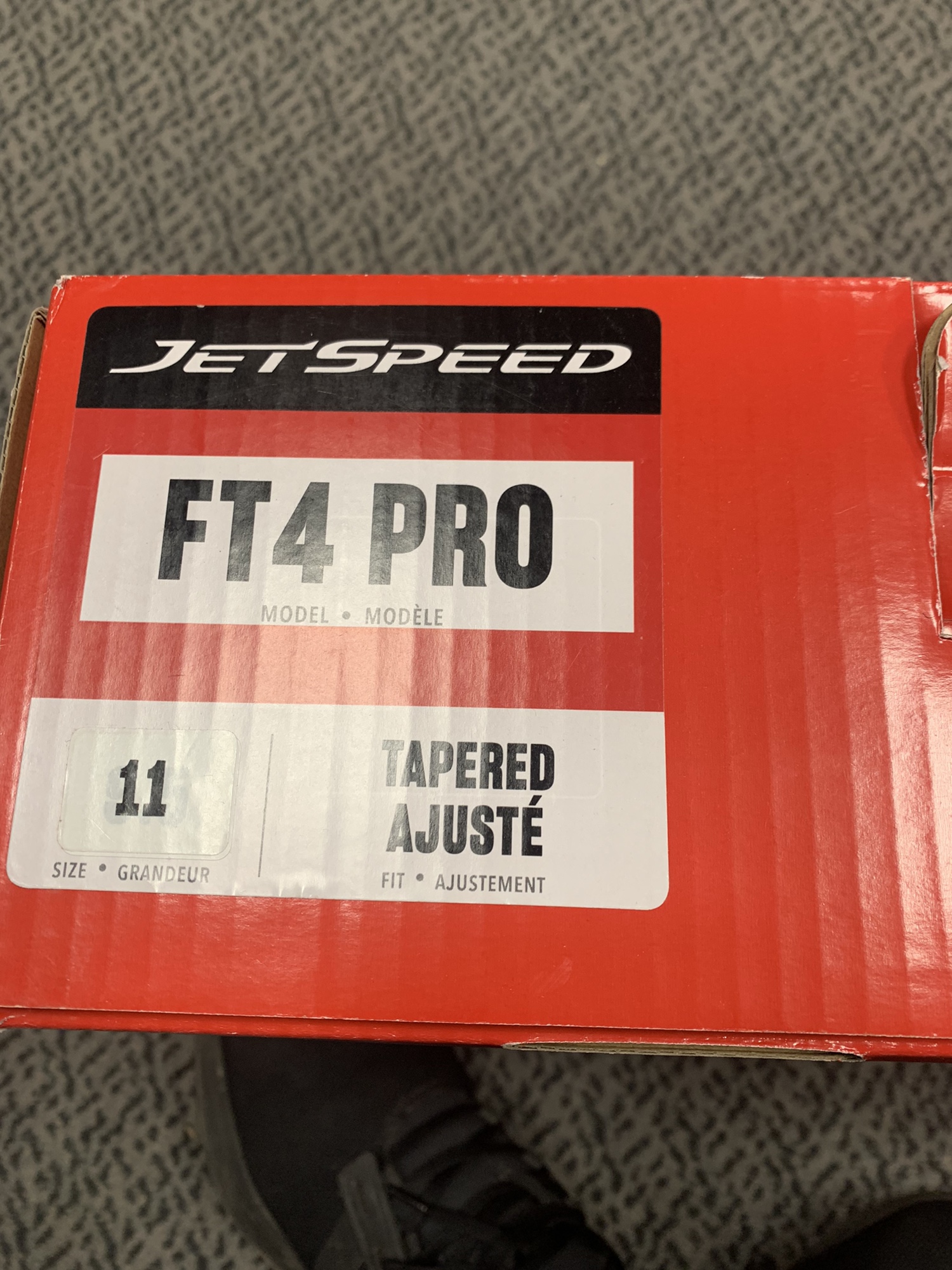 New CCM Tapered Size 11 JetSpeed FT4 Pro Hockey Skates | SidelineSwap