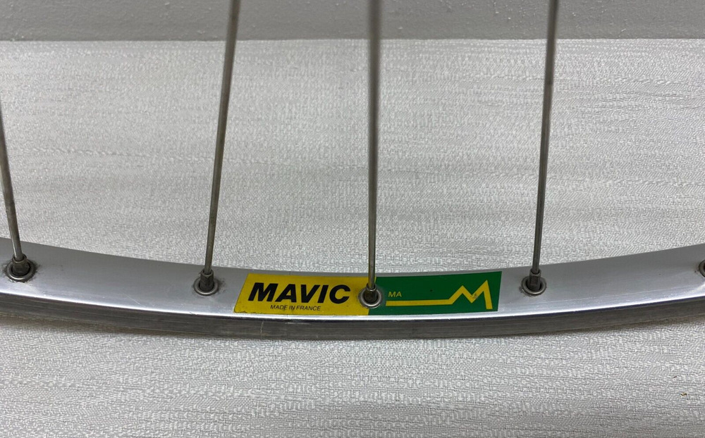 Mavic MA 36-Spoke 700C Aluminum Road Bike Front Wheel Shimano RSX HB ...