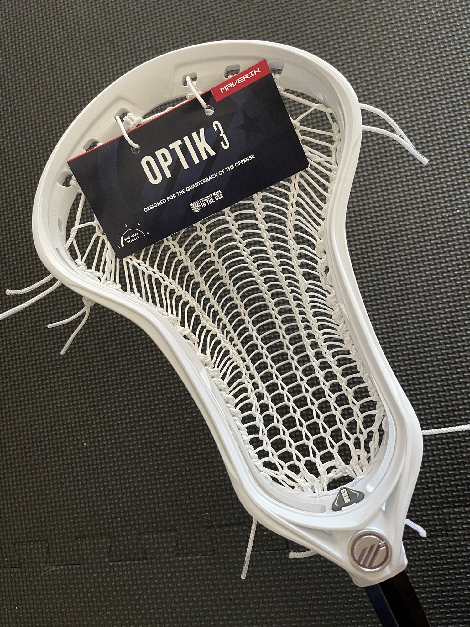 BRAND NEW Maverick Optik 3.0 Strung with Platinum SpyderWire ArmorMesh | SidelineSwap