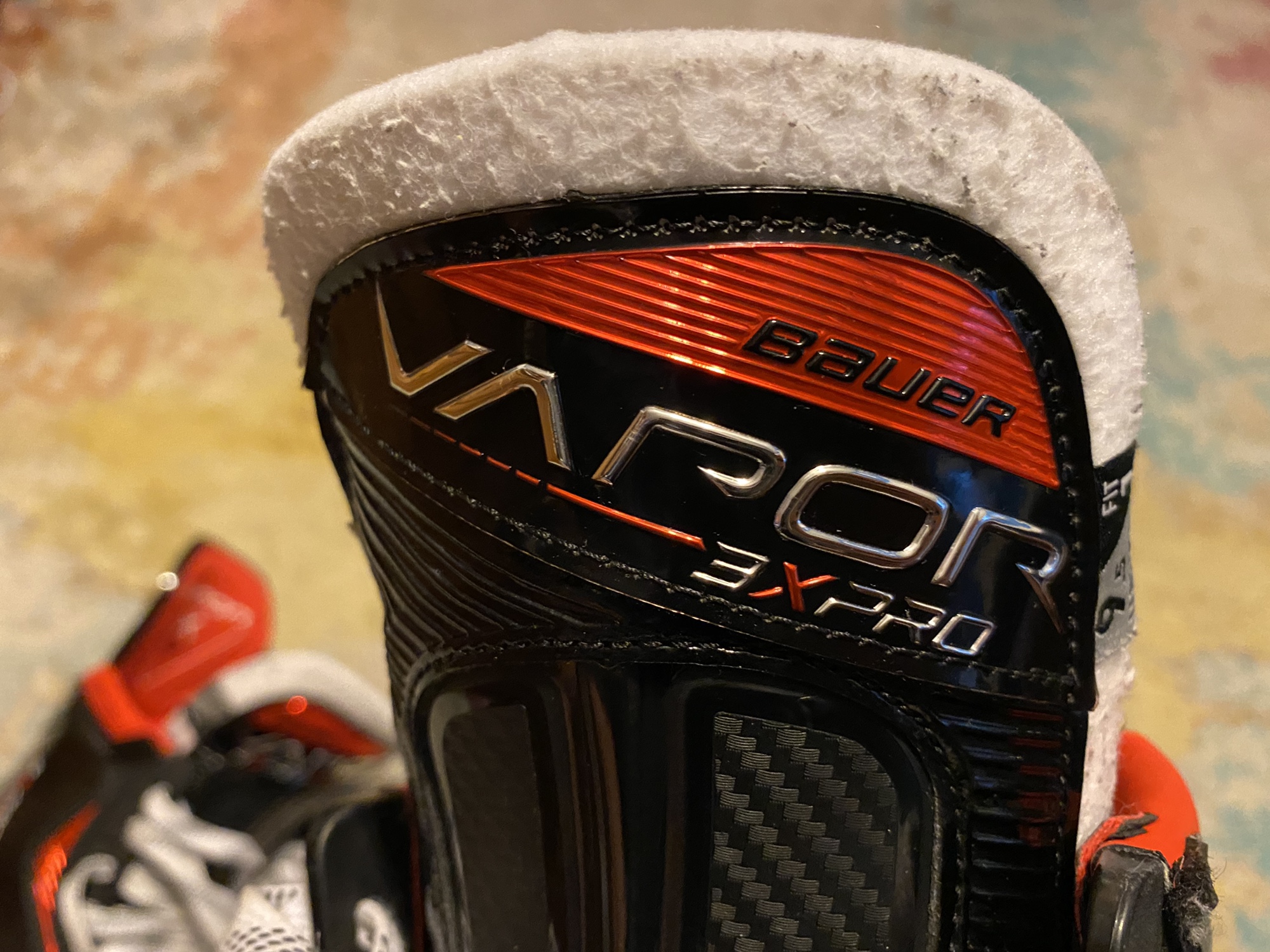 Bauer Vapor 3X Pro Hockey Skates - 9.5 Fit 1 - Upgraded LS Pulse Steel ...