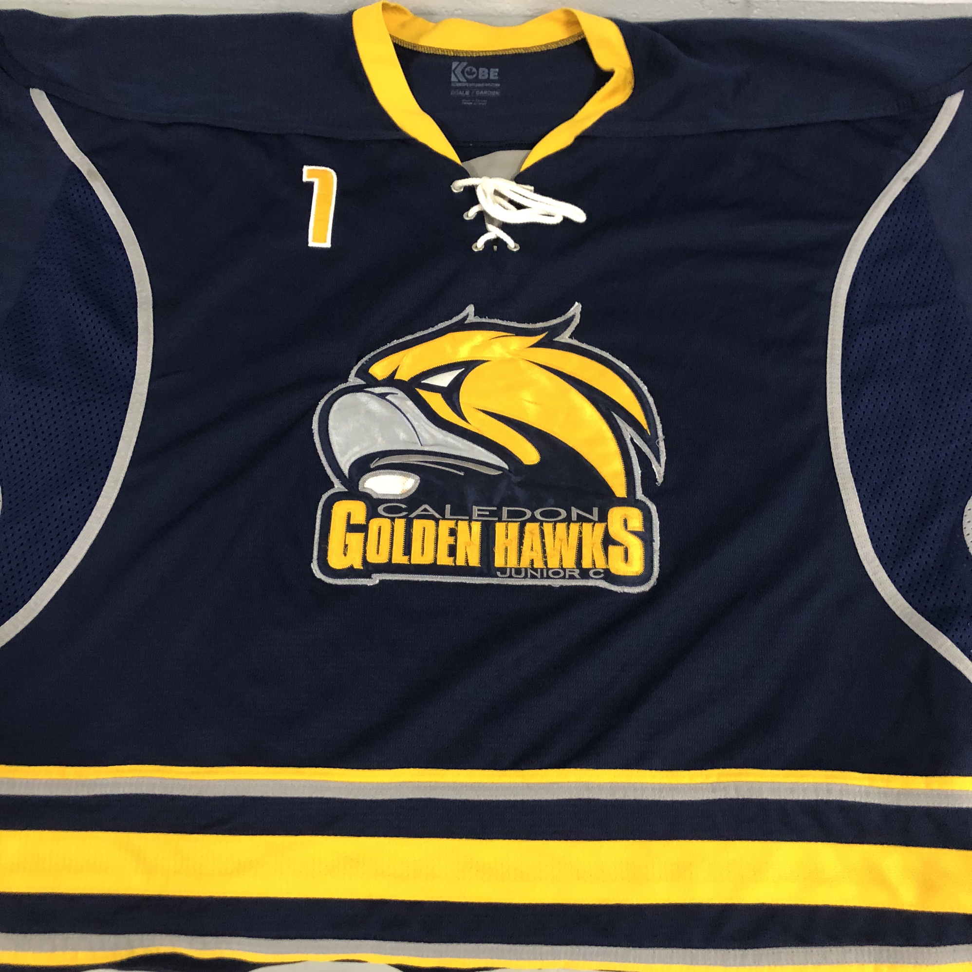 Goalie Cut OHA Caledon Golden Hawks #1 | SidelineSwap