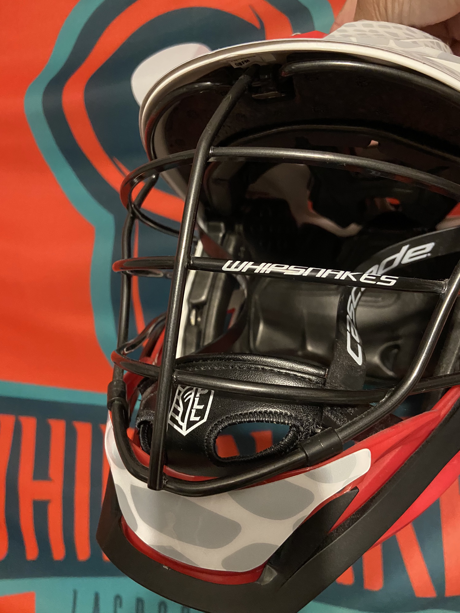 PLL WHIPSNAKES White Cascade Helmet | SidelineSwap