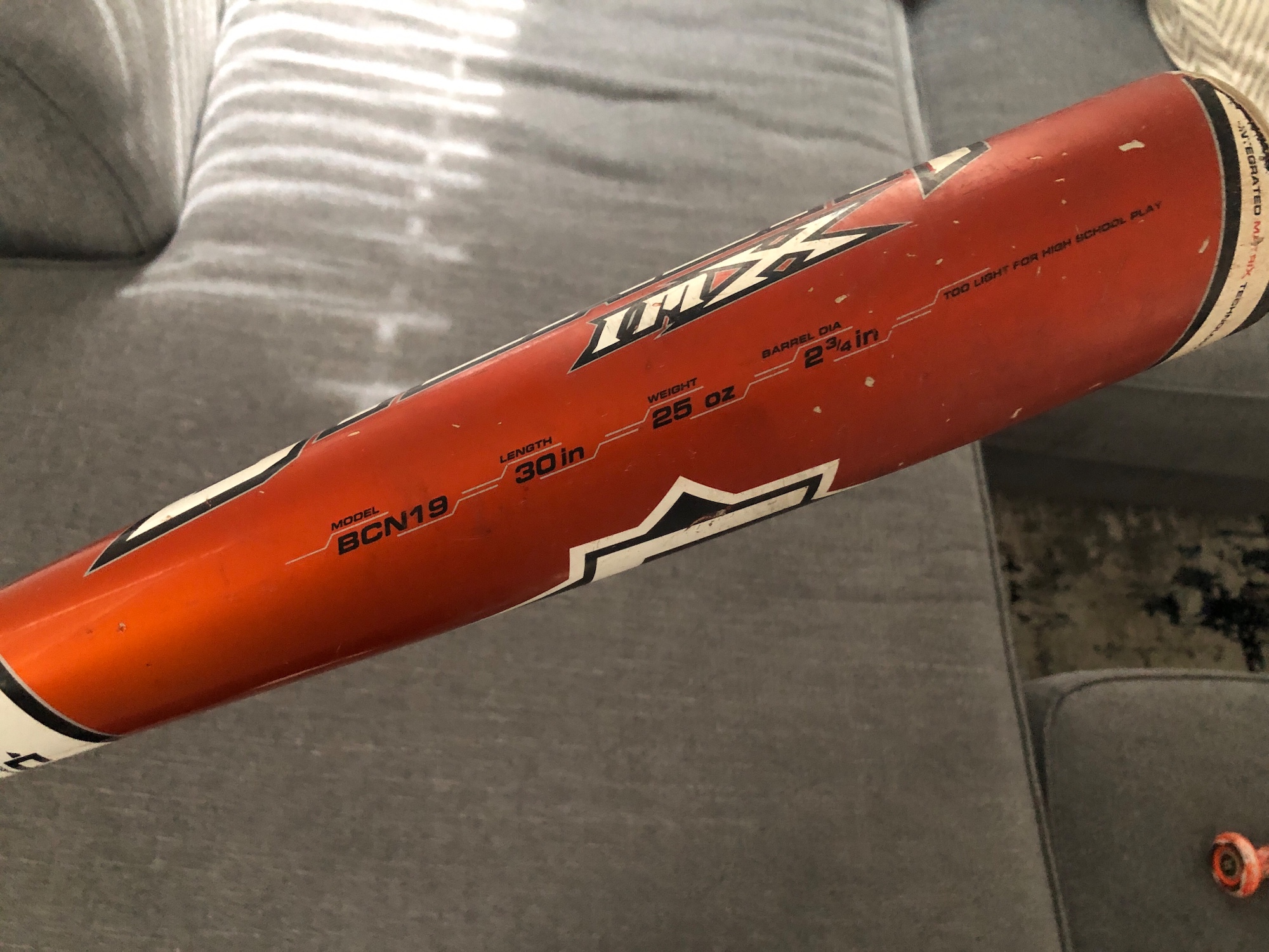 USSSA Certified Composite (-5) 25 oz 30" Stealth imx Bat | SidelineSwap