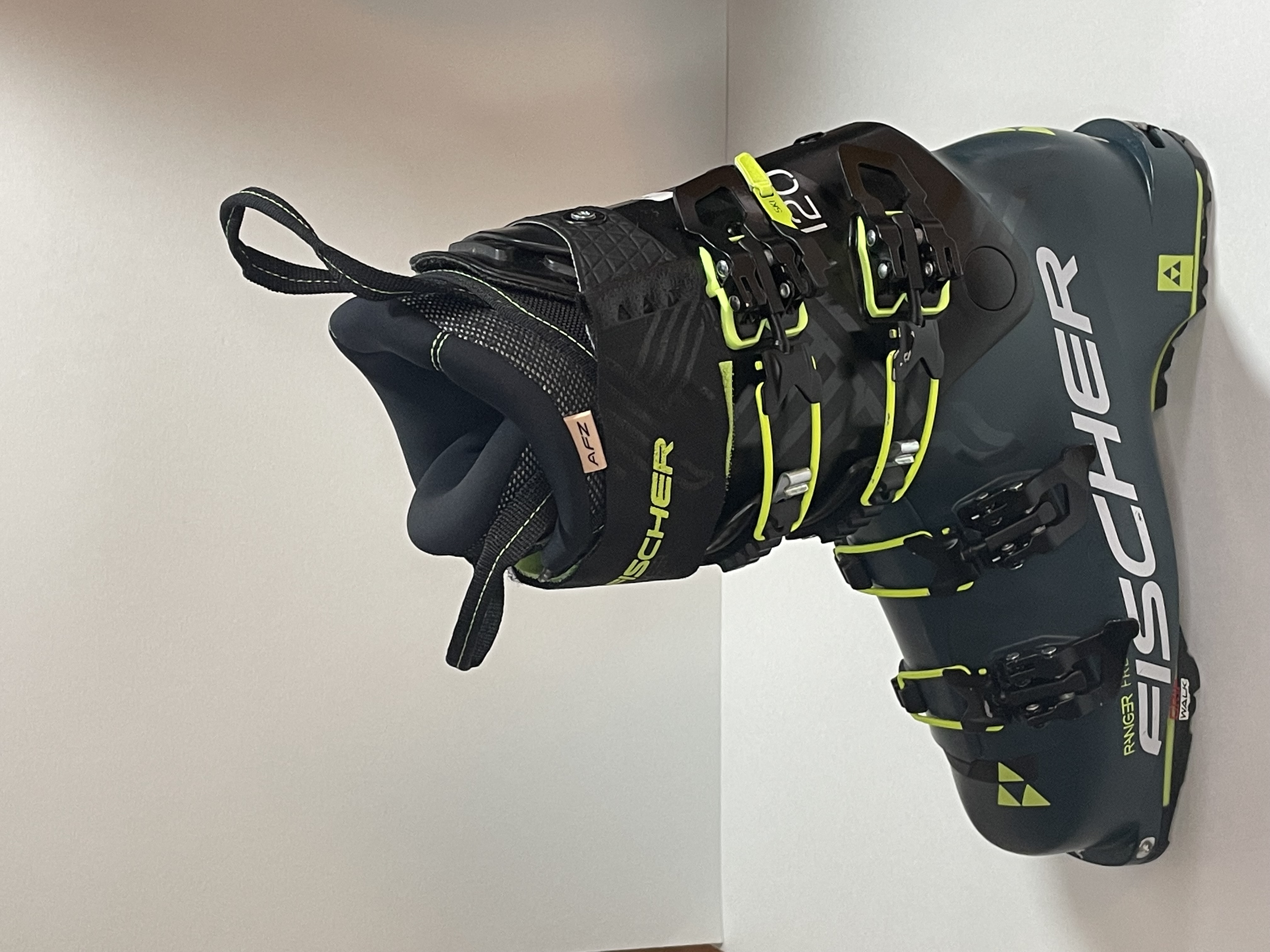 Used Fischer Ranger Free 120 Ski Boots Stiff Flex | SidelineSwap